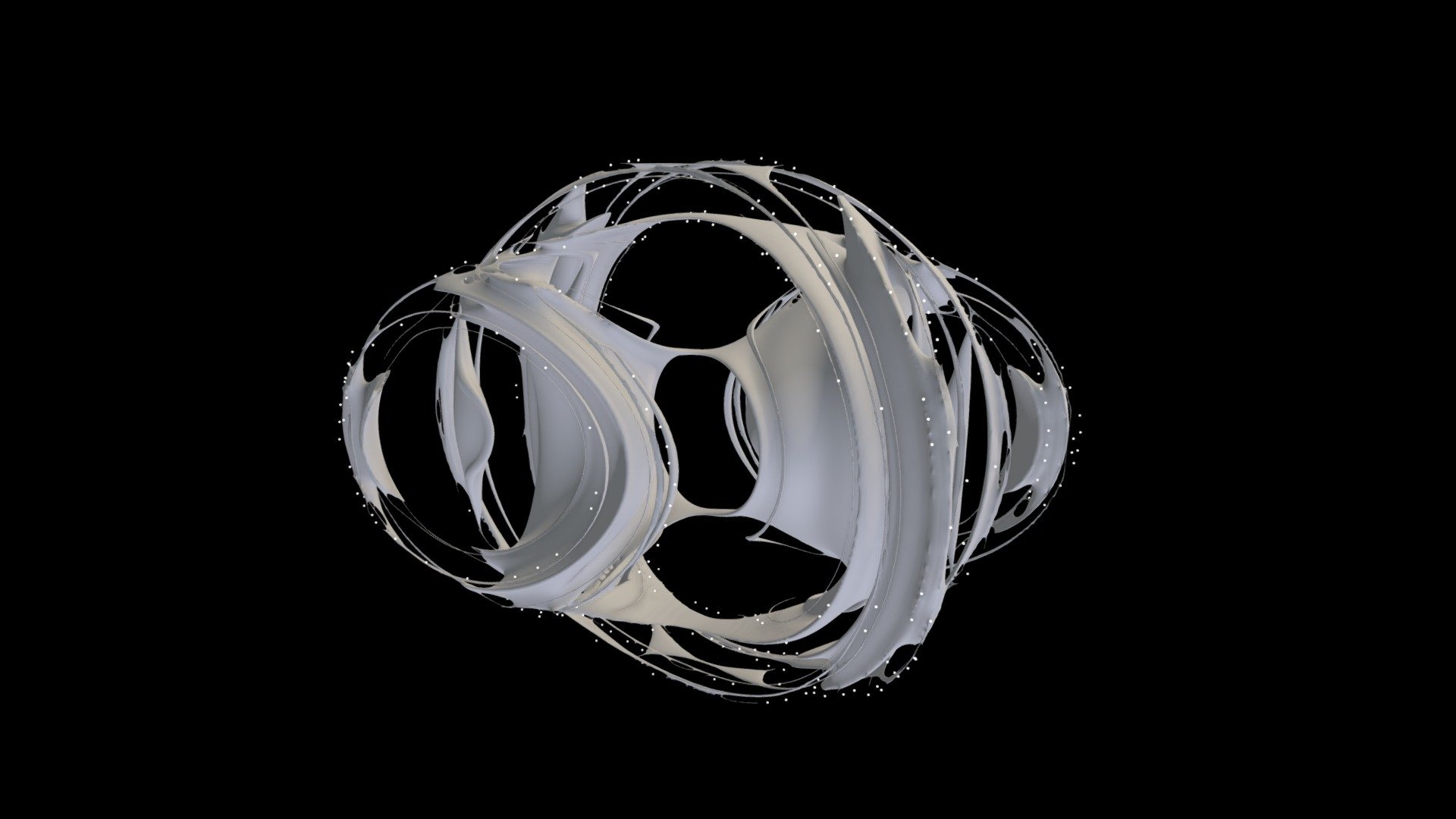 Julia Fractal - Smoothed - Download Free 3D model by Kaniksu [950c279] - Sketchfab