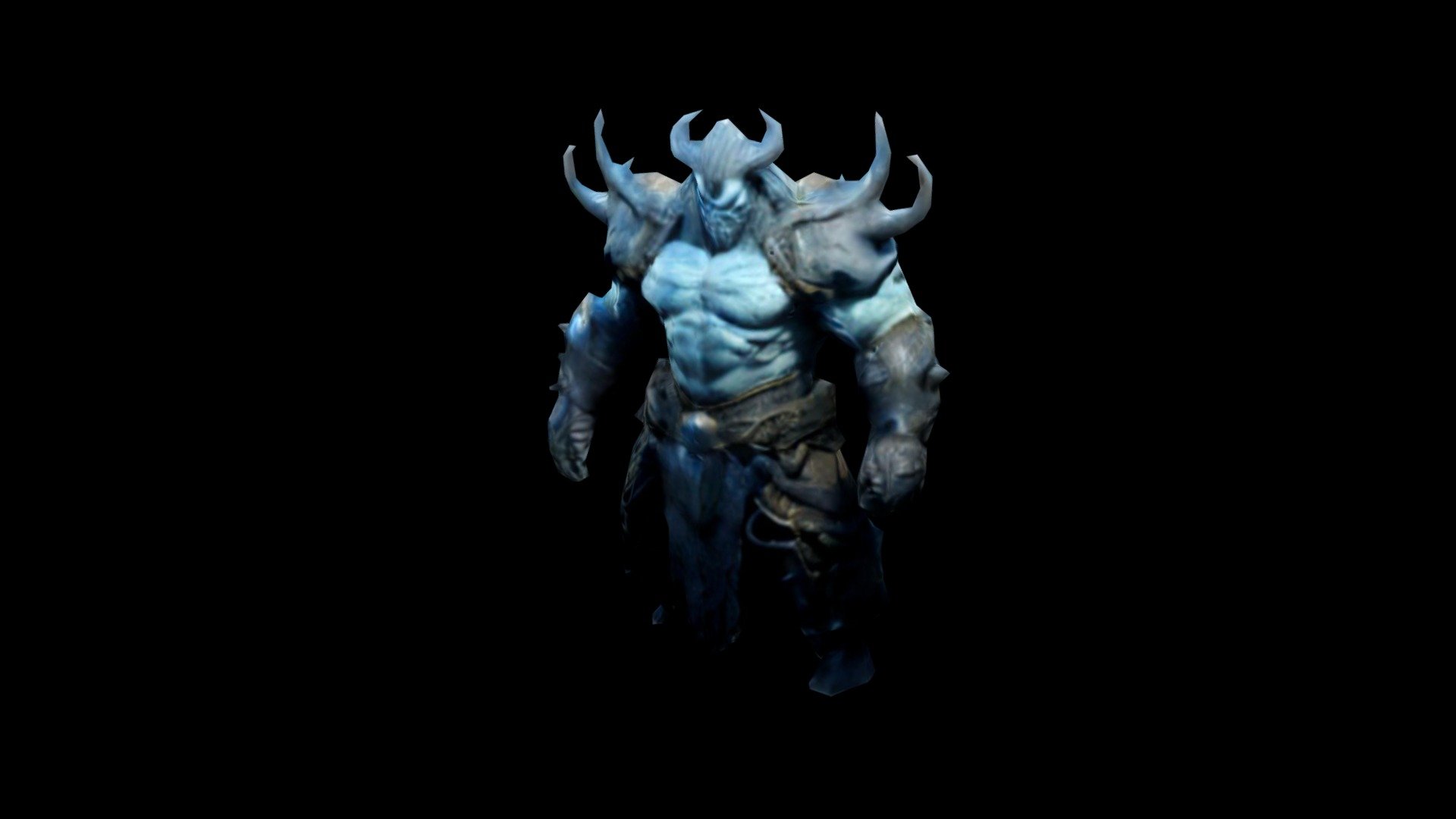 "Electric Blue Mythology Fictional Character Mon - Download Free 3D ...