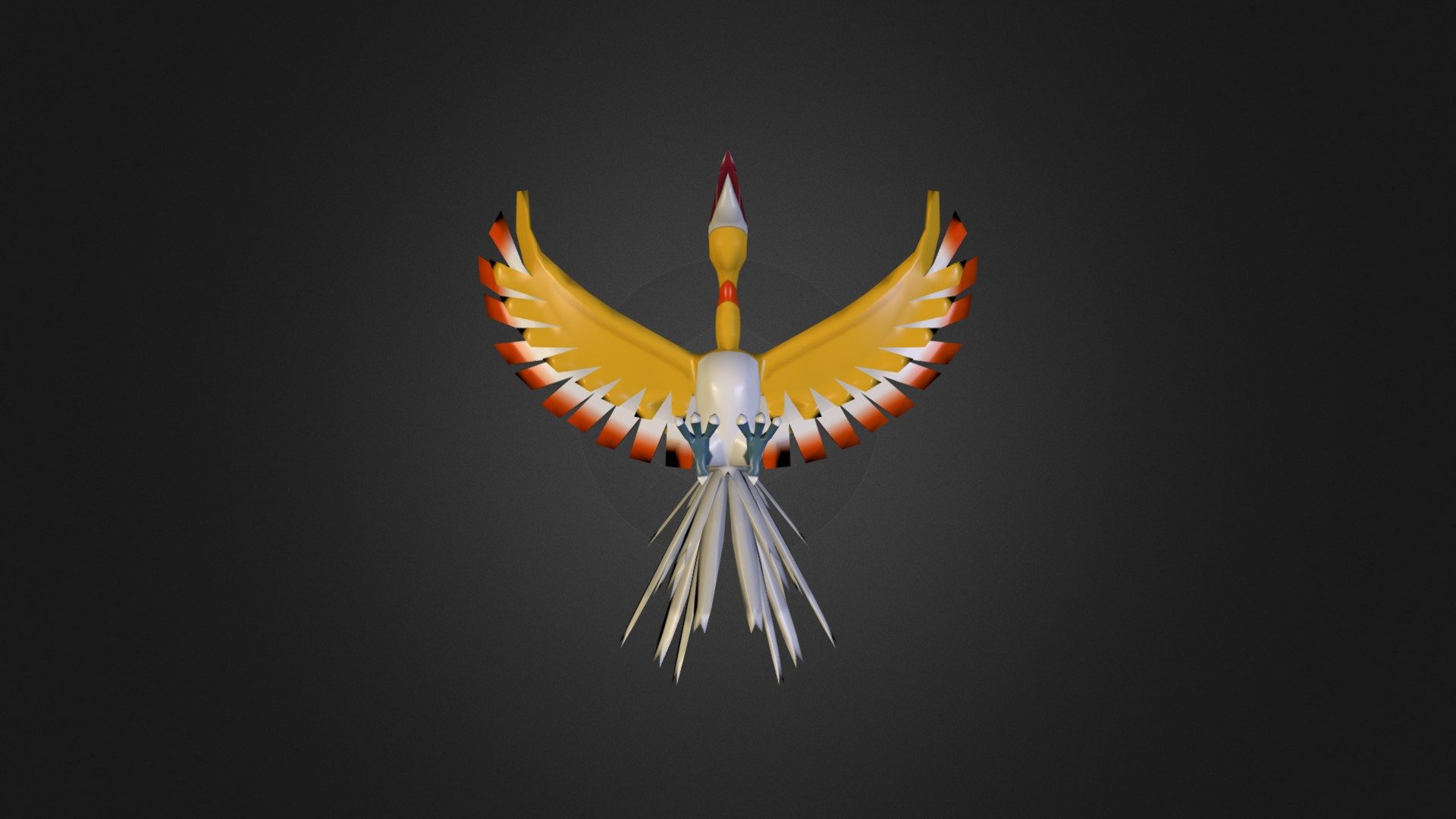 Ho- Oh - 3D model by CreatorOfPokemon [950d1b7] - Sketchfab