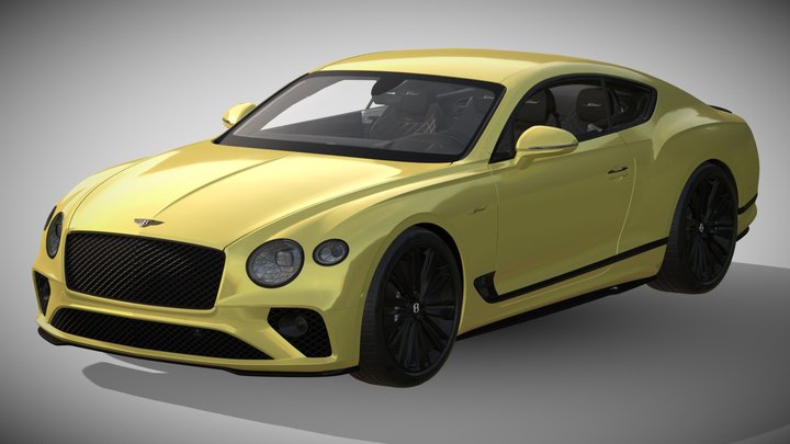Continental-gt-speed 3D models - Sketchfab