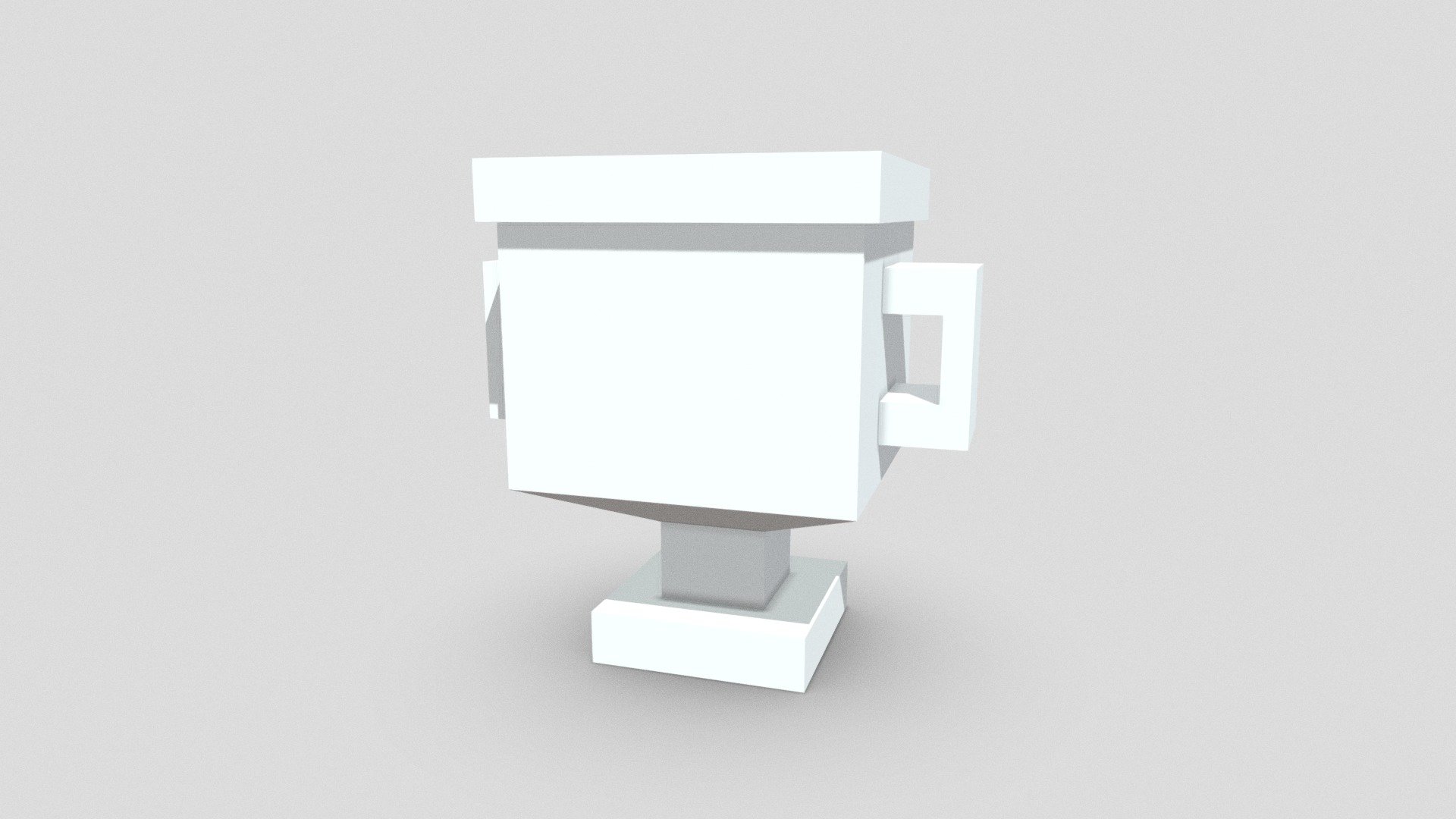 Low-Poly Trophy - Download Free 3D model by Jumping Jax (@JumpingJax ...