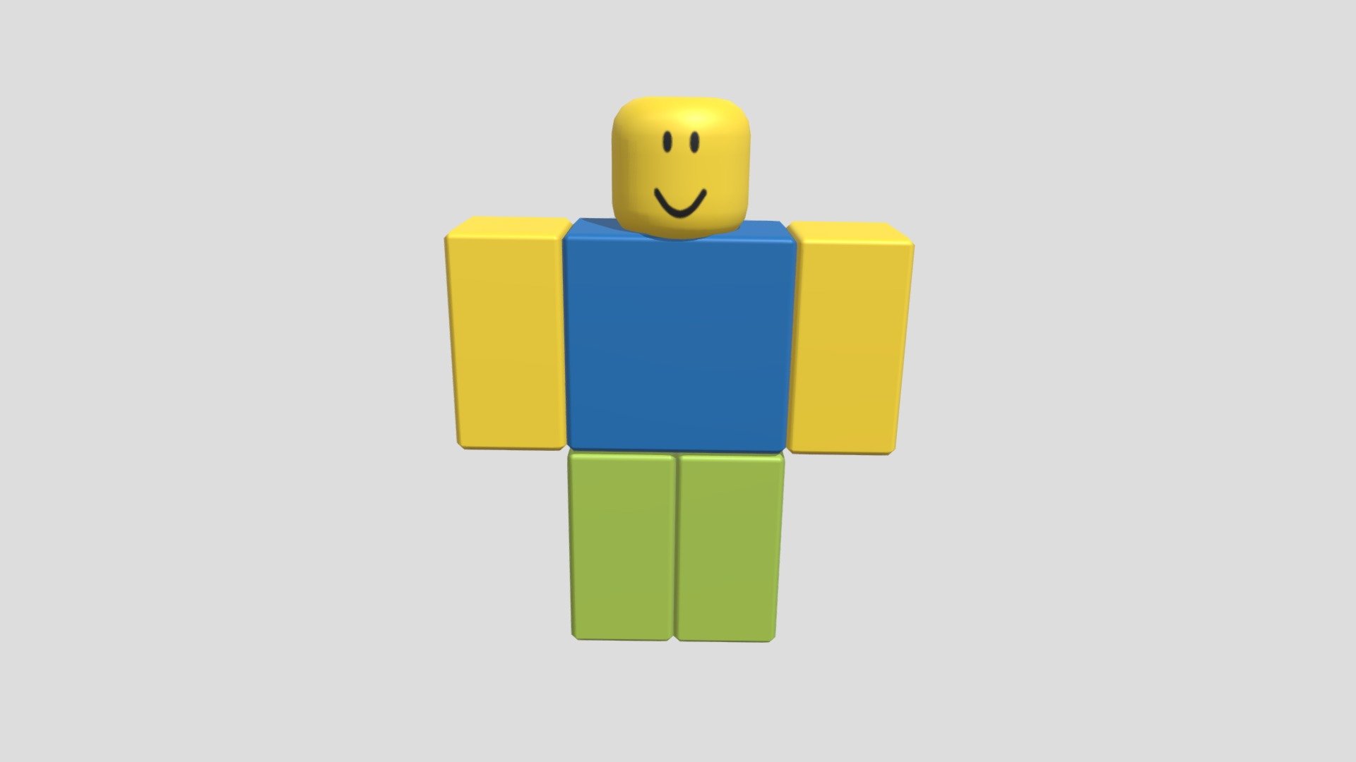 Roblox_rigged_r6_noob - 3D model by WB BROS MODELS ...