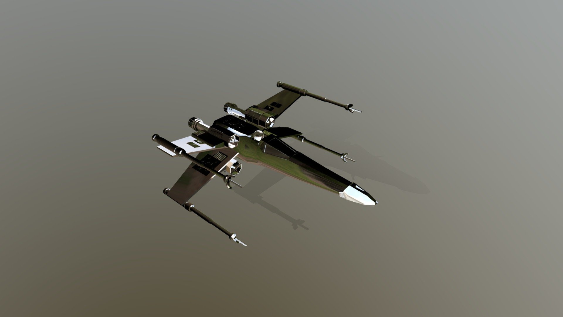 X Wing - 3D model by SilvanaVergatti [950f927] - Sketchfab