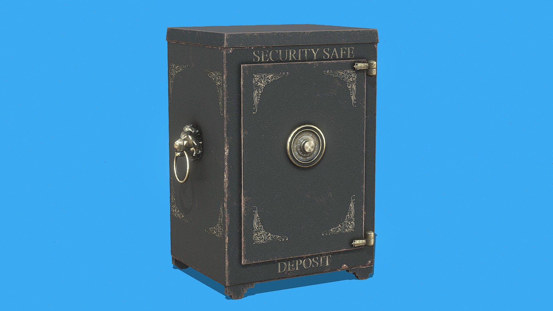 Security safe 3D Model - Download Free 3D model by ℜ𝔢𝔞𝔩 𝔖𝔩𝔦𝔪 𝔖𝔥𝔞𝔡𝔶 ...