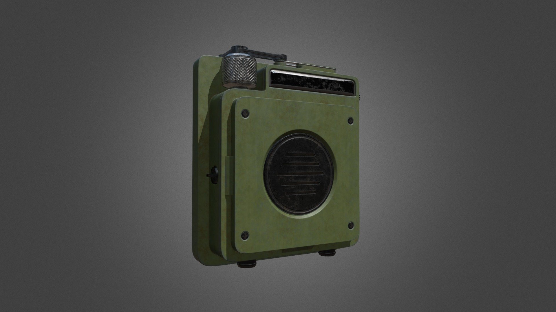 Army Speaker Wild Mini 3D Model - 3D model by chetanrawool27 [95128ea ...