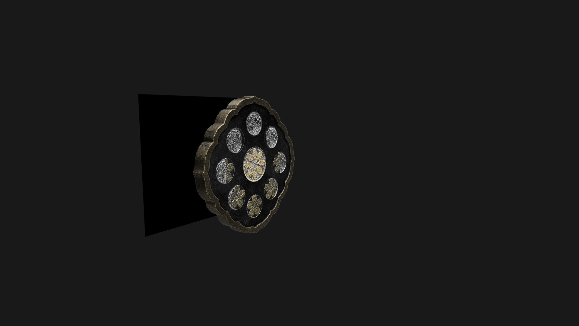Metal medallion - 3D model by ClueLess (@danelU) [951349b] - Sketchfab