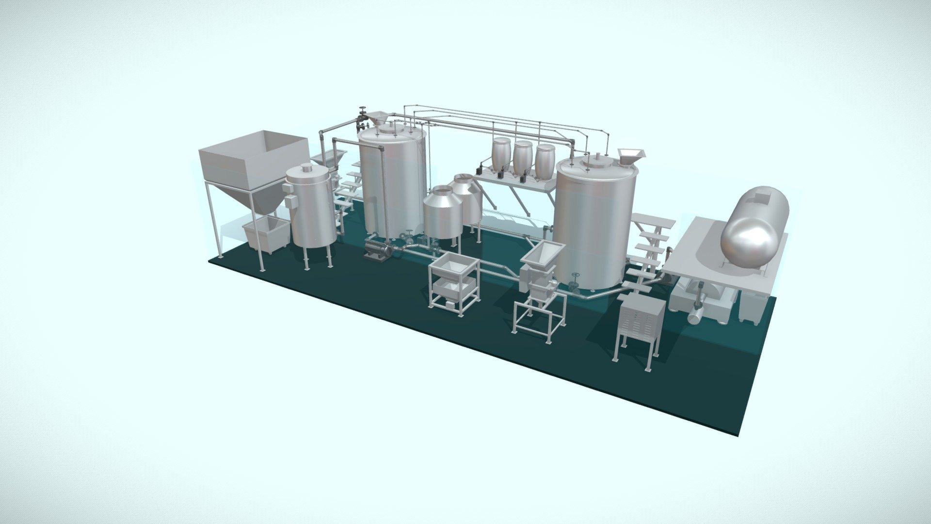 Thalasso Micro Biorefinery - 3D model by Thalasso [95143f7] - Sketchfab