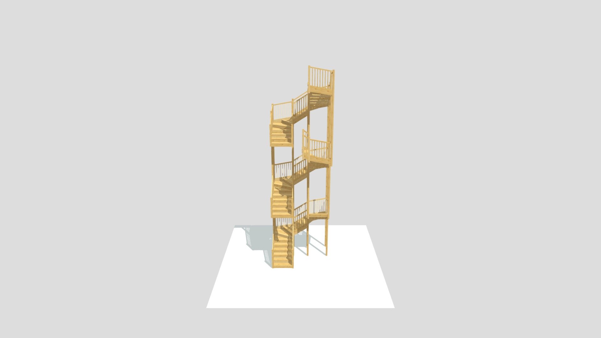 Project1 - 3D model by StairBox [9515a70] - Sketchfab