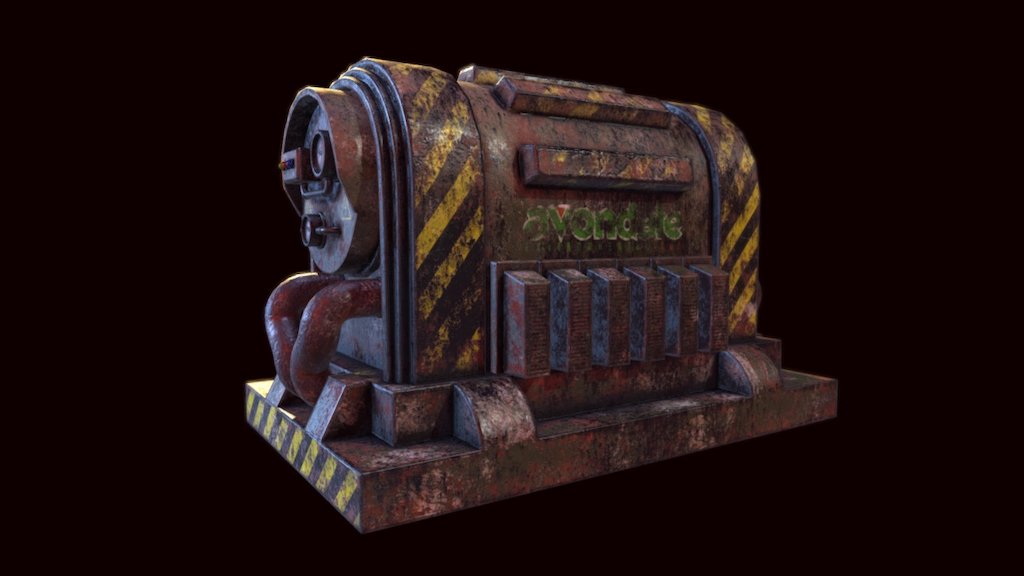 Turbine Dynamo - Download Free 3D model by al0sral0 [9516f30] - Sketchfab