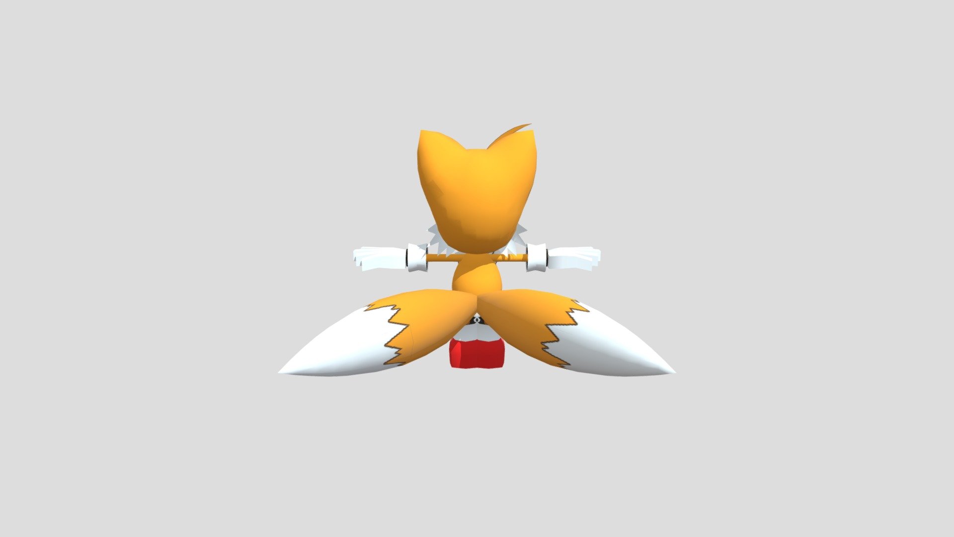 Tails Miles Prower (Tails The Fox) - Download Free 3D model by Cyrone ...