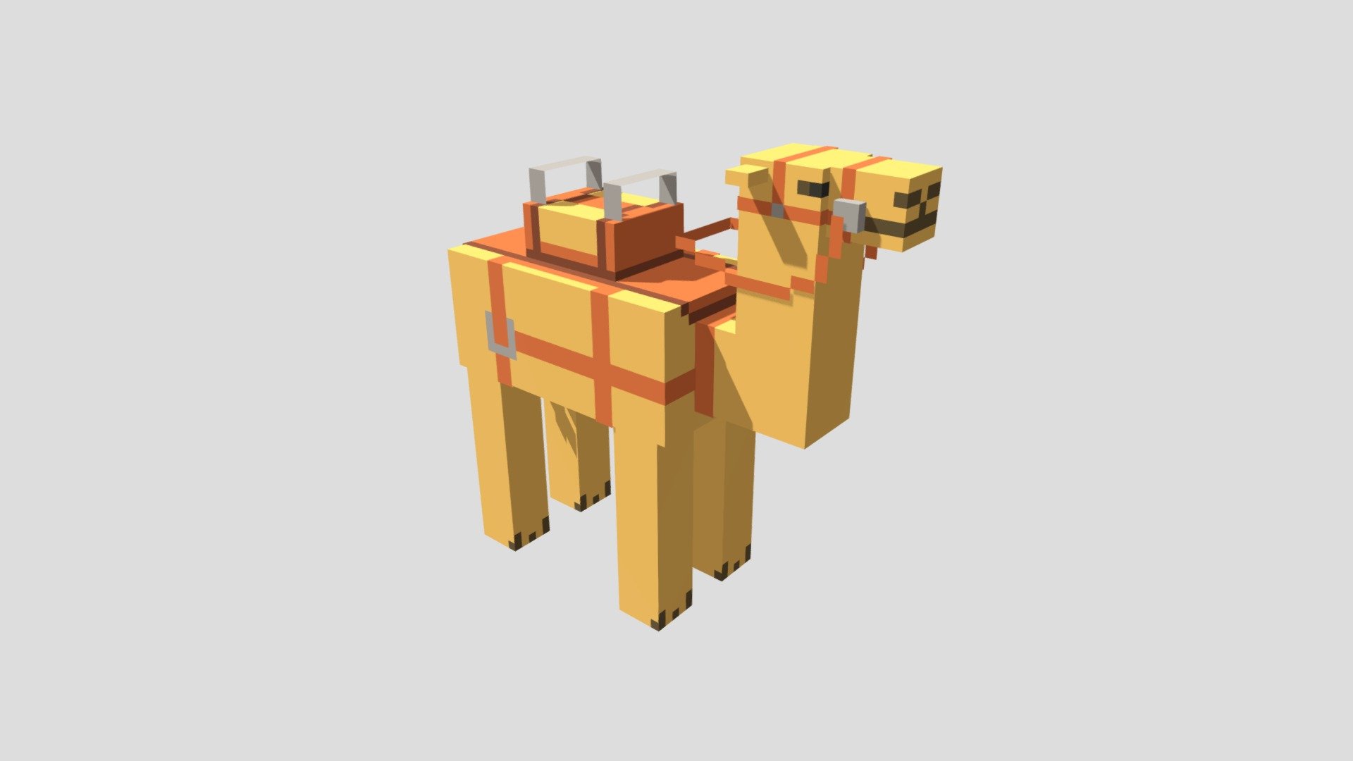 Minecraft Camel Bare Bones Download Free 3d Model By Valtury