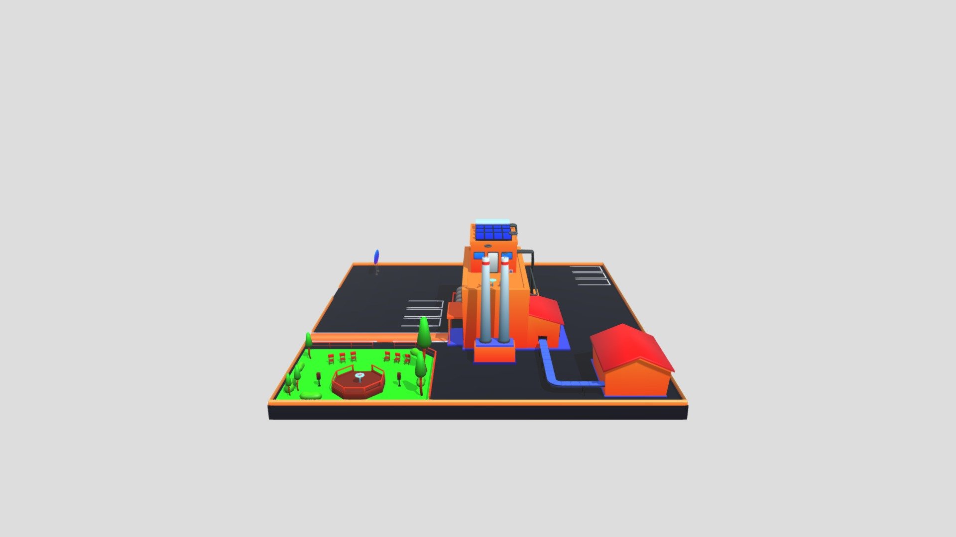 Factory For The Production Of Trends - 3D model by bondar1helen ...