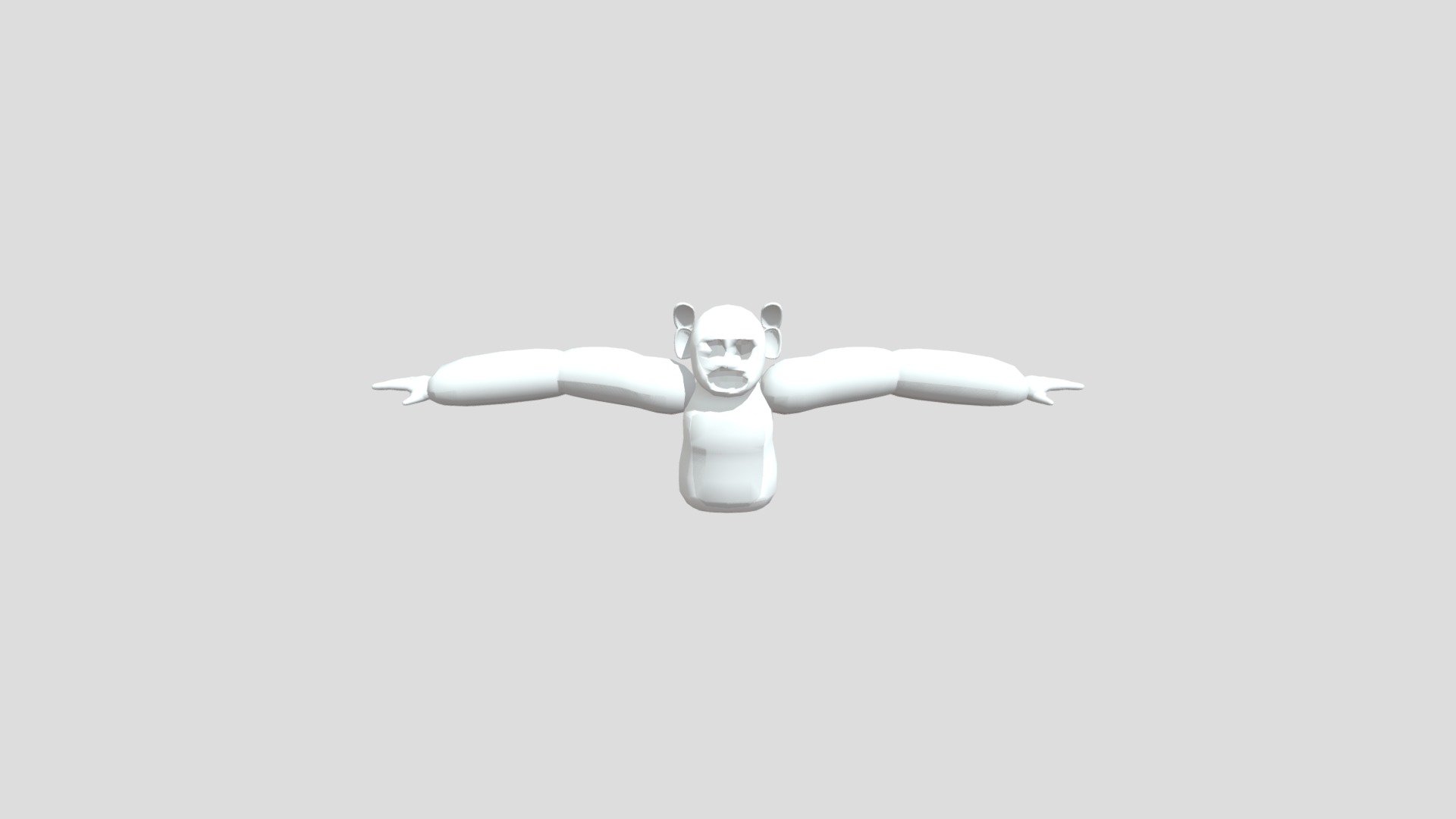 mines monster scary baboon - 3D model by Frogvr (@garnetthunter4 ...
