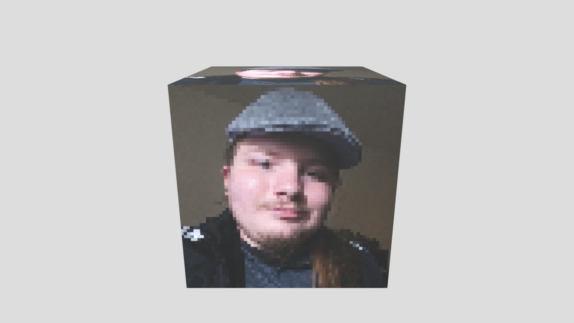 Goodrich DIG2783 Pixel Face Cube - Download Free 3D model by RussellEG ...