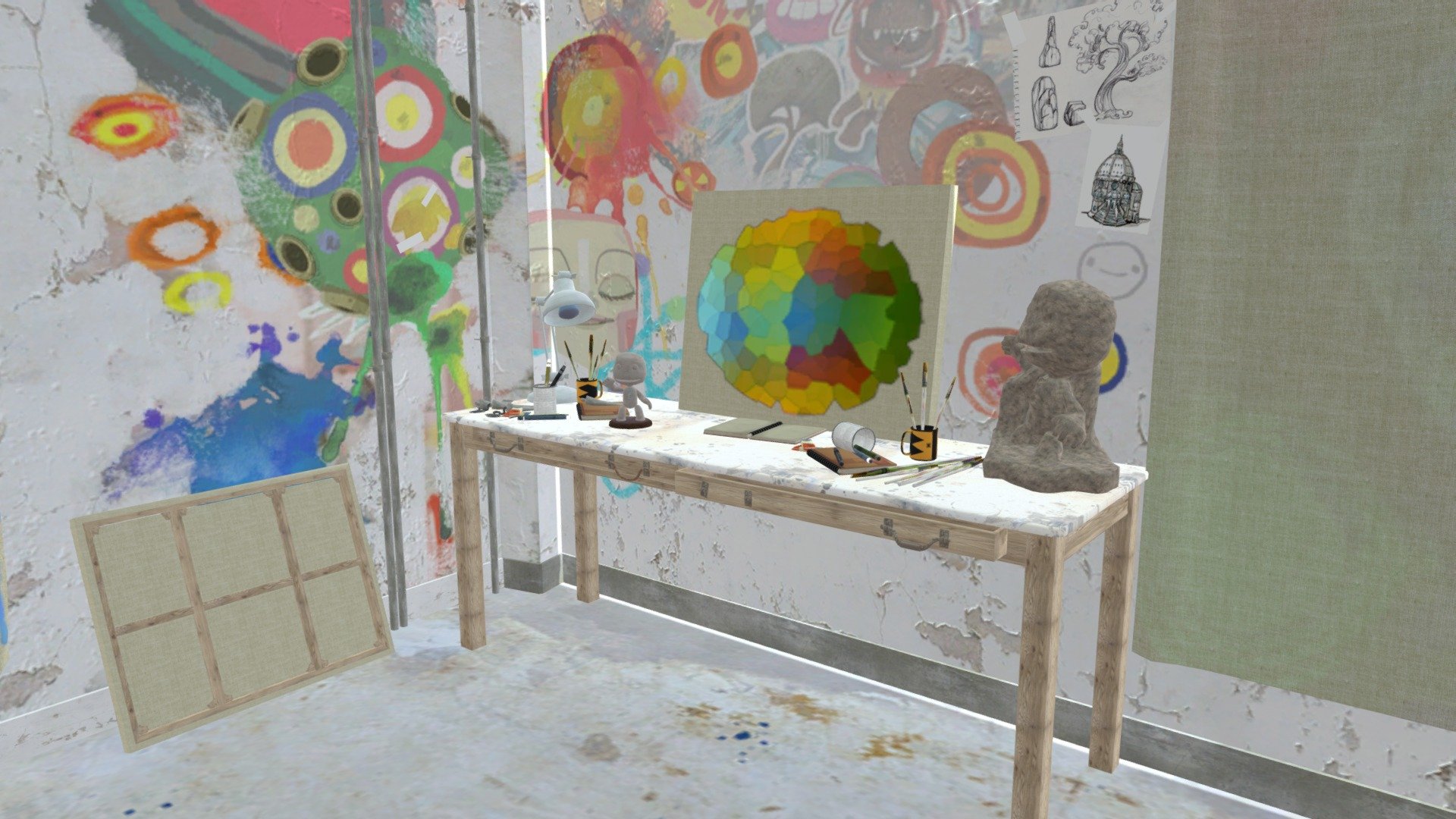 cosmos_room_default_lbp2 - Download Free 3D model by amogusstrikesback2 ...