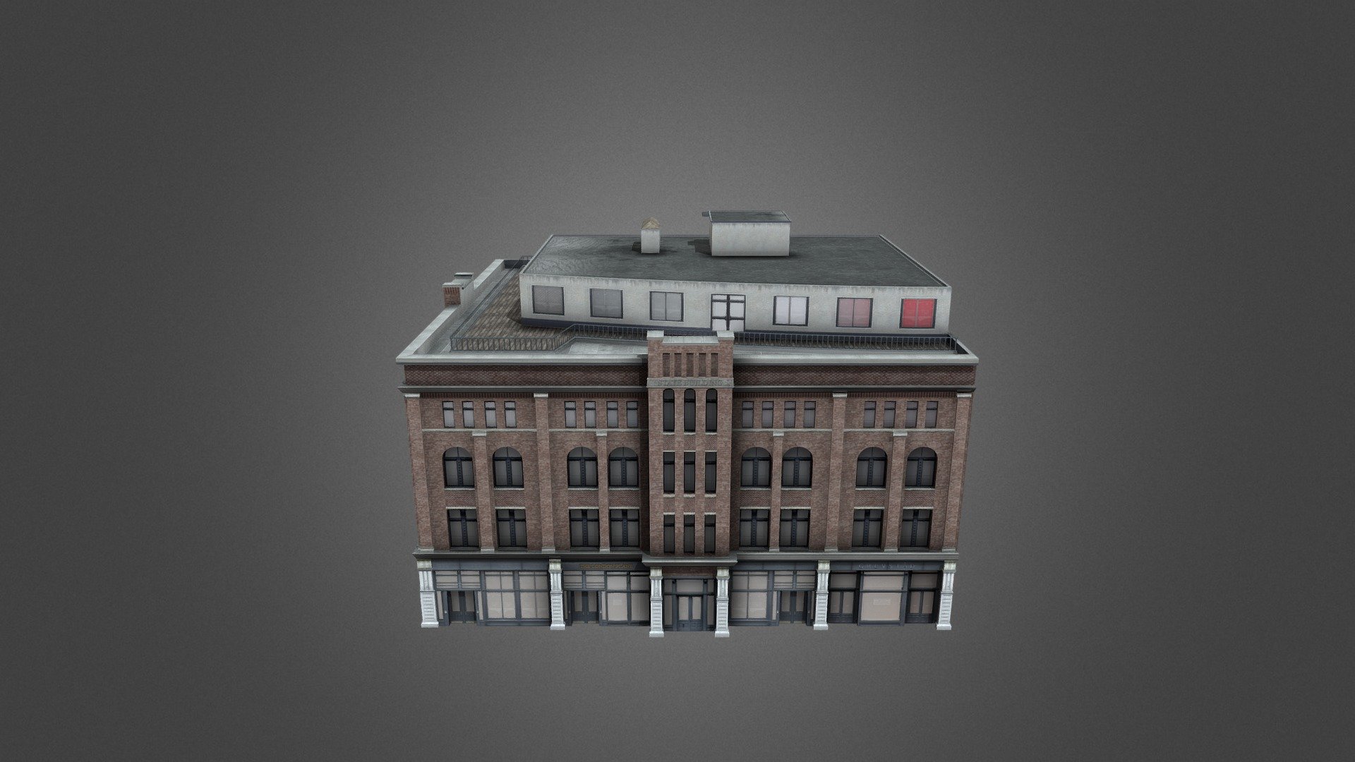 State Building - 3D model by Modocero [951c39b] - Sketchfab
