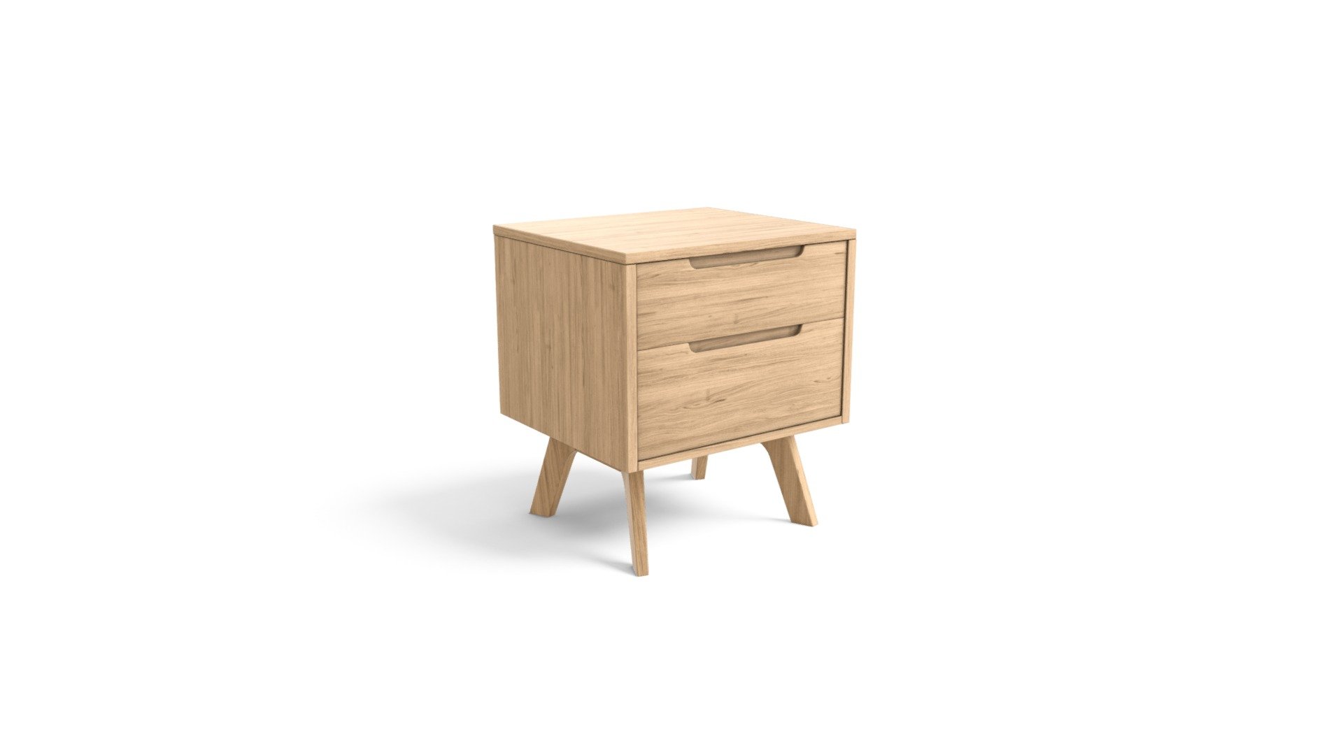 Jenson Bedside Table, Oak - Download Free 3D model by MADE.COM (@made ...