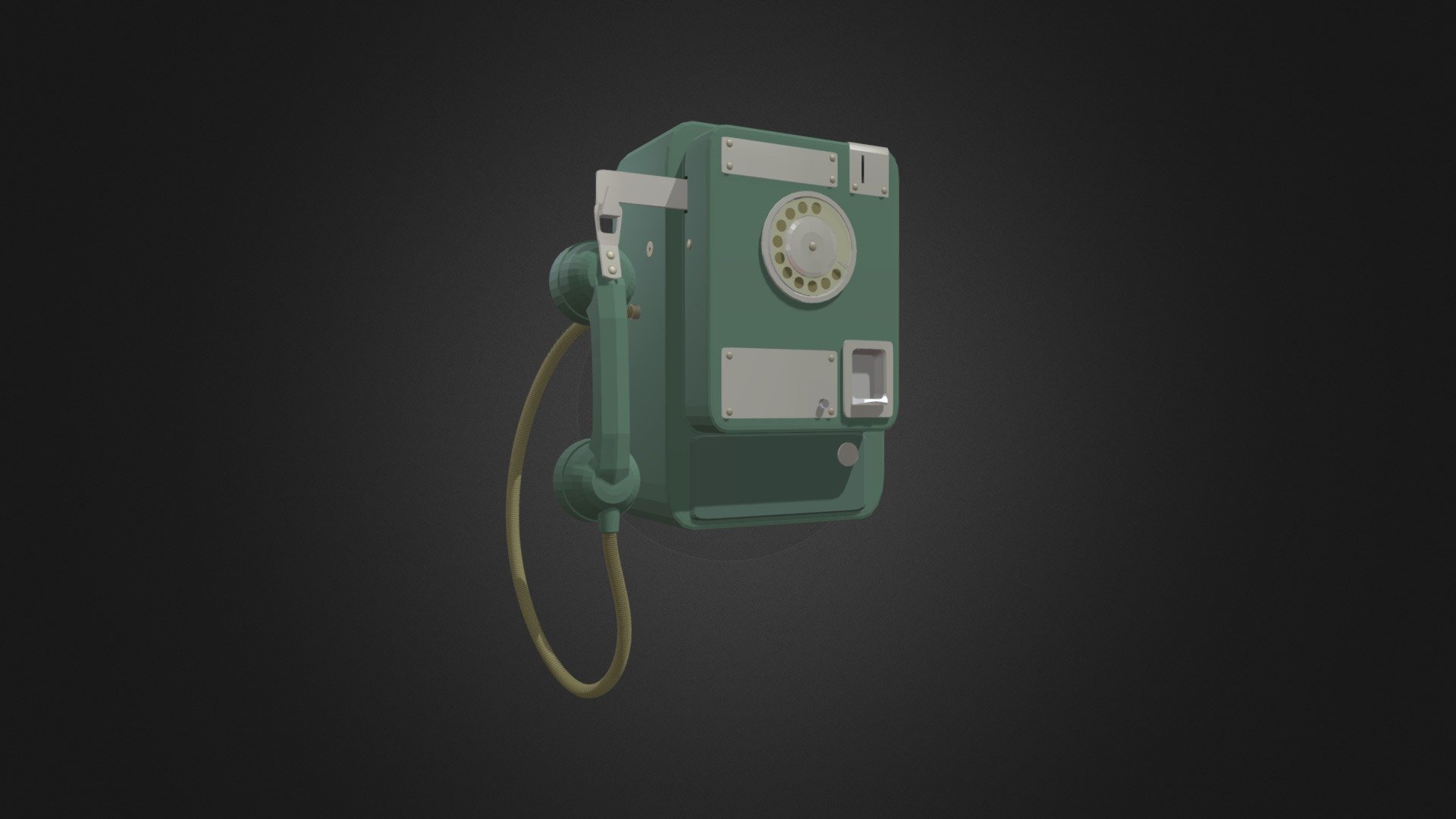 payphone - 3D model by Meowdaria [951df2e] - Sketchfab