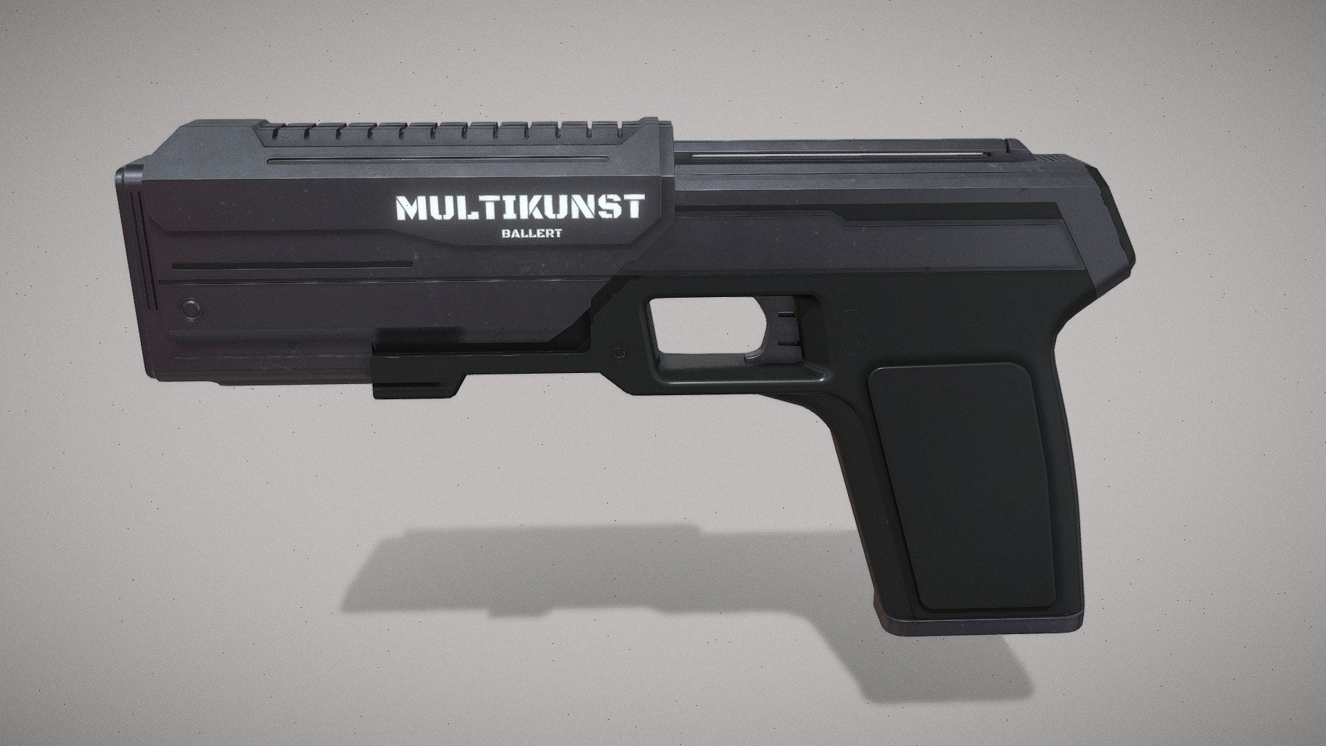 Simple_Sci-fi_Gun - Download Free 3D model by multikunst [951f17b ...