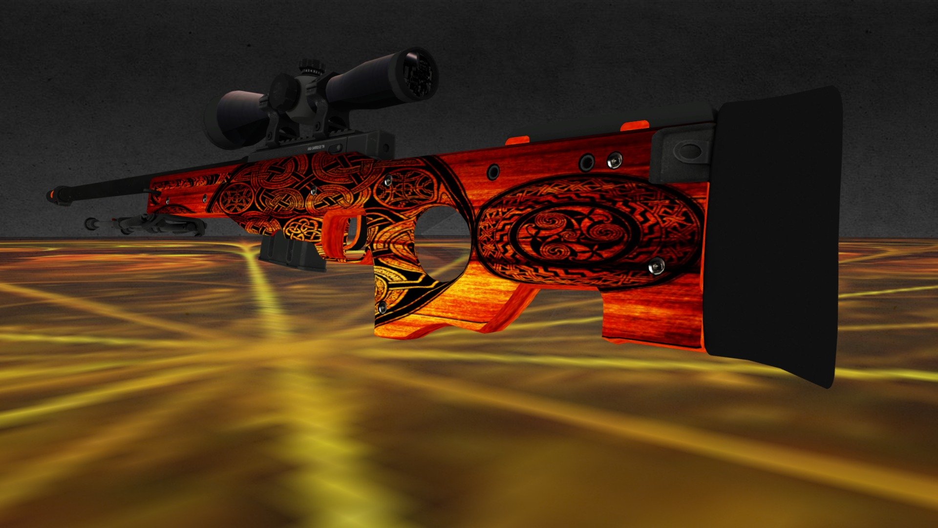 AWP Madera - 3D model by Otrowero [9521563] - Sketchfab