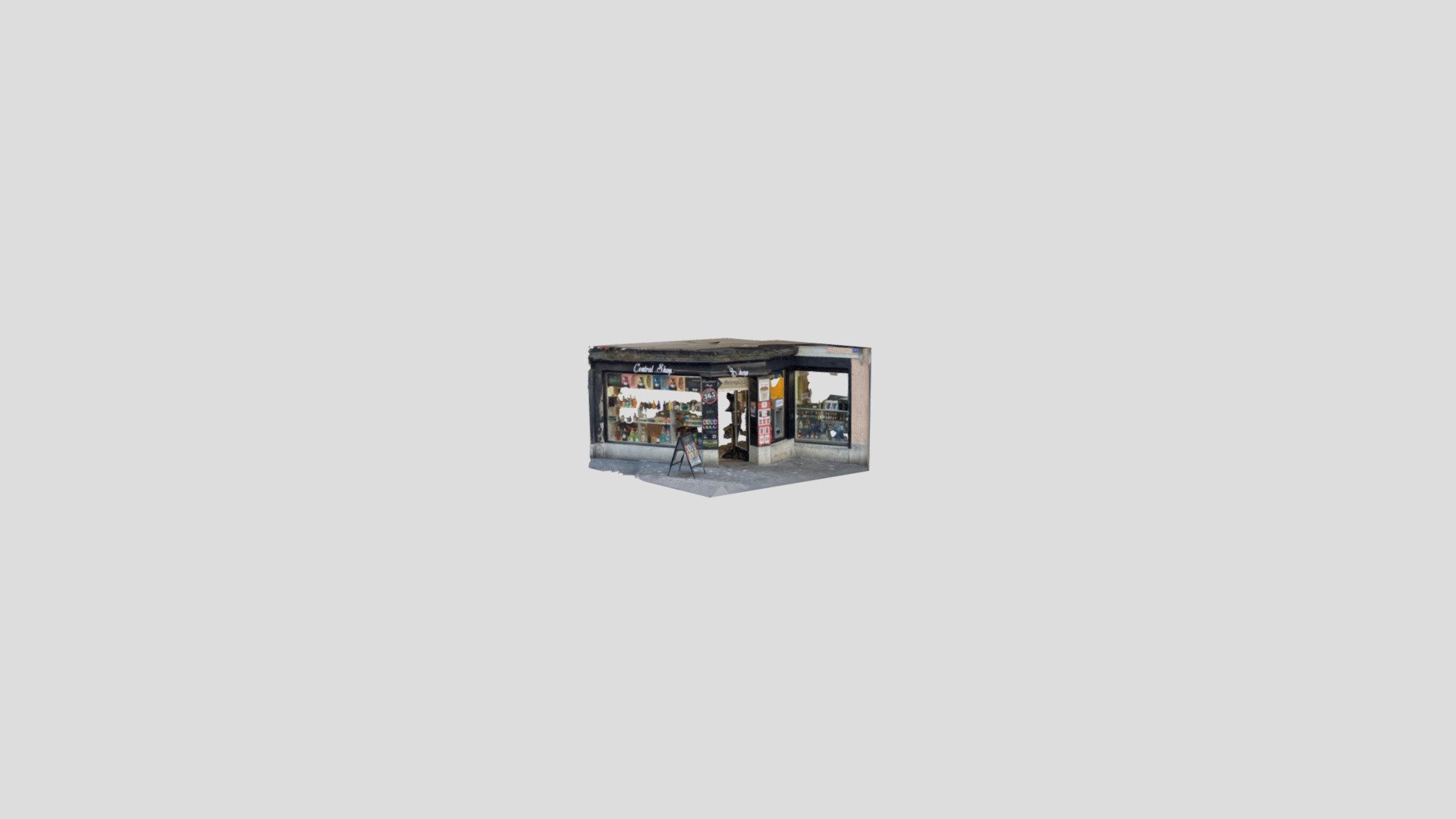 Central Shop 200k - Download Free 3D model by Hybrid Reality Research ...