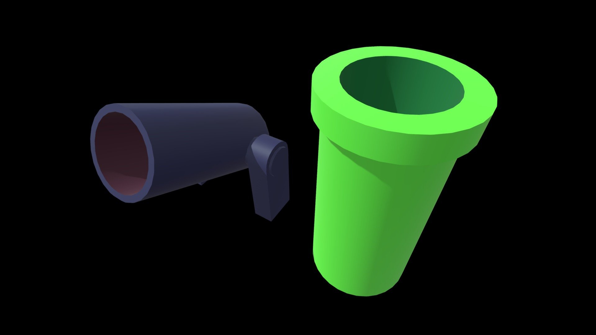 Mario Warp Pipe and Canon - Download Free 3D model by IljaG [9522418 ...