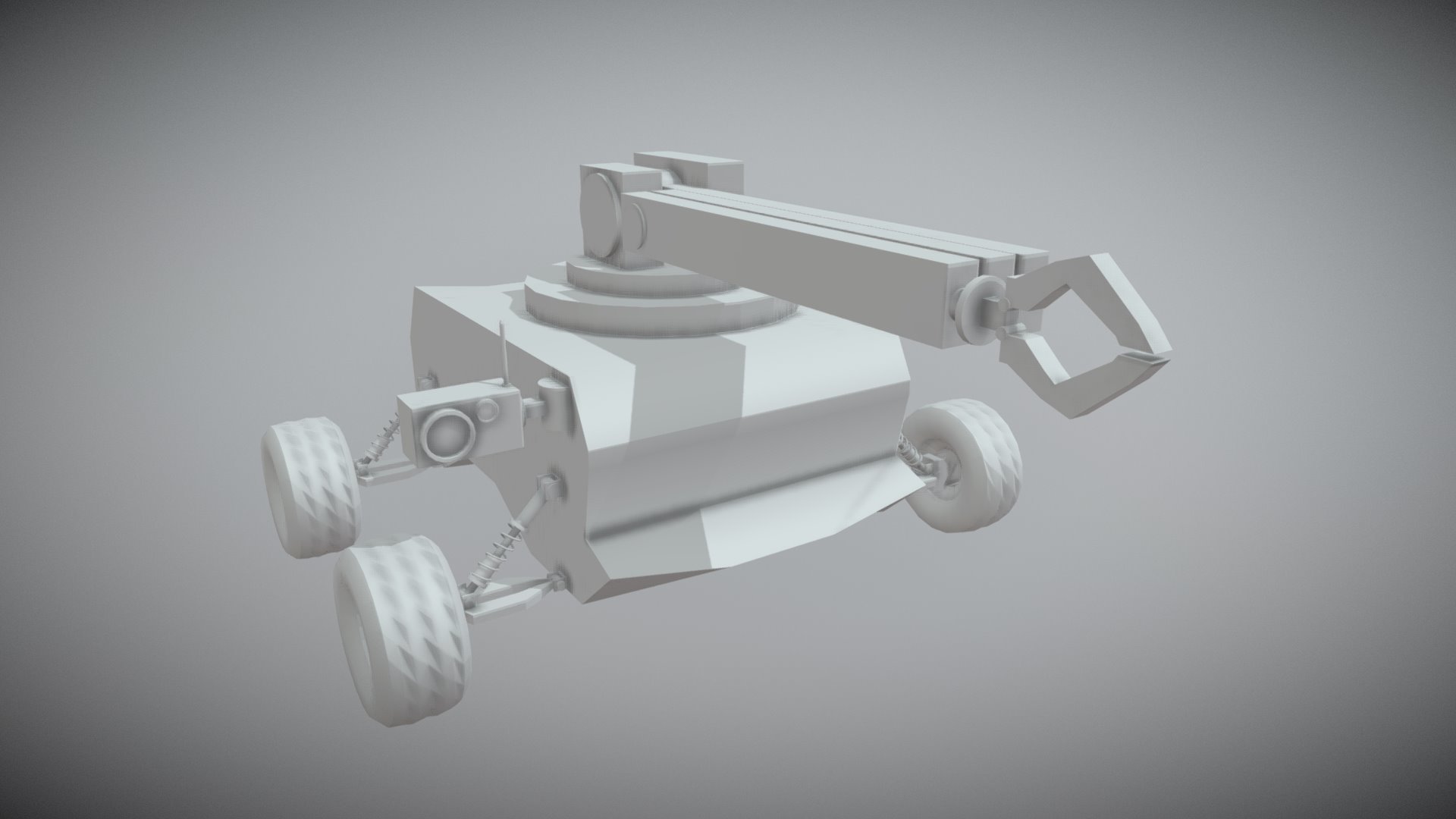 Demining robot (untextured) - 3D model by Julien_Plamondon [9522981 ...
