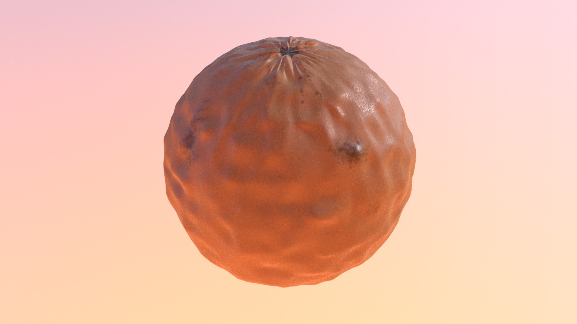 Medium Rotten Orange - 3D model by Jan.Picka [9523143] - Sketchfab