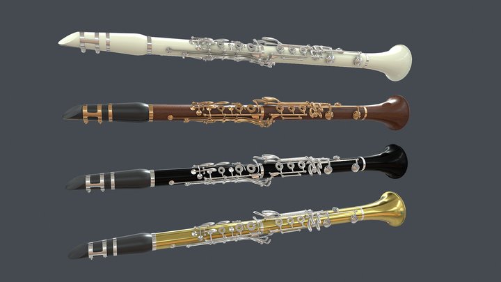 Clarinet 3D models - Sketchfab