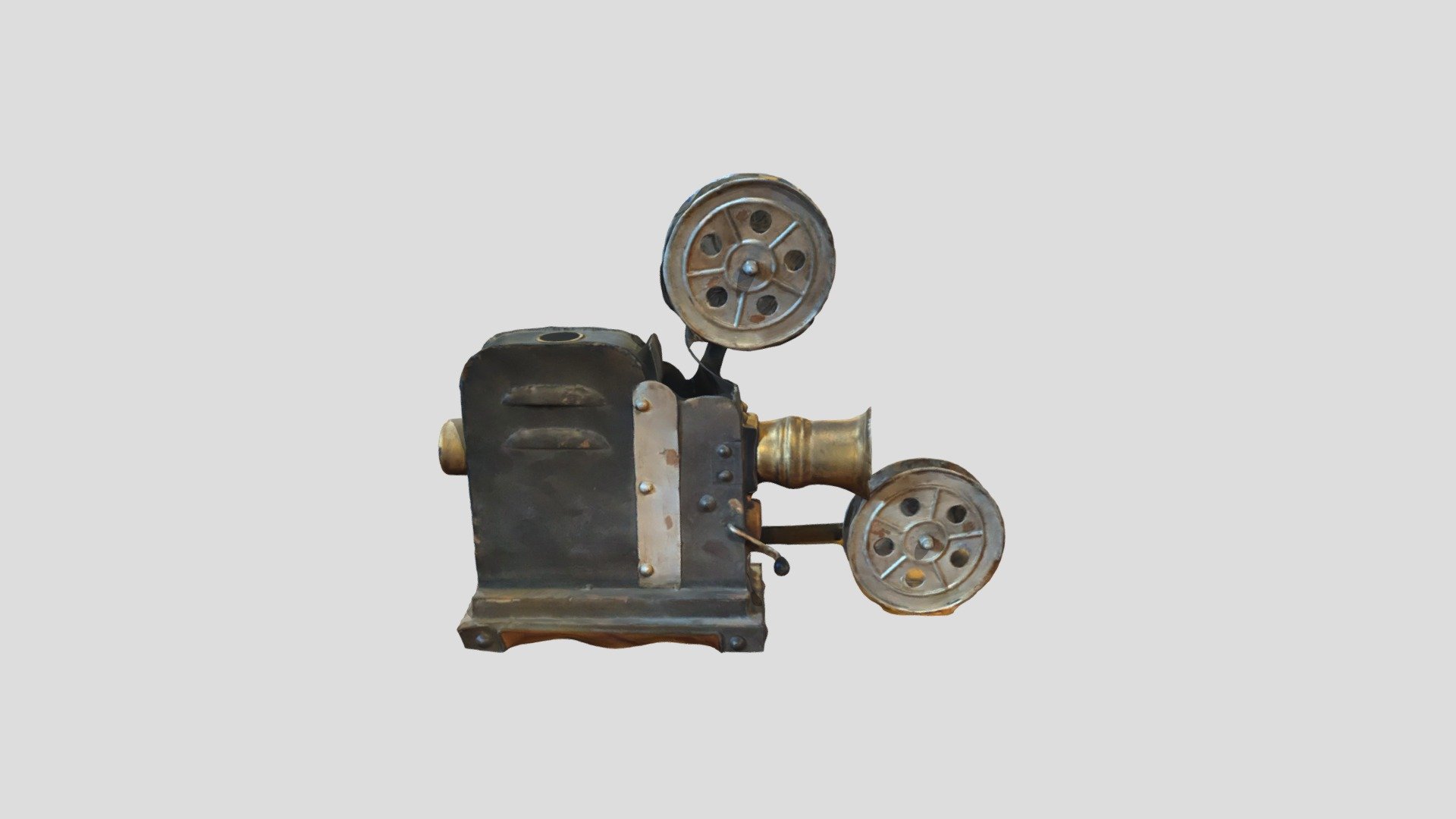 Retro Vintage Fake Movie Camera Prop - Buy Royalty Free 3D model by ...