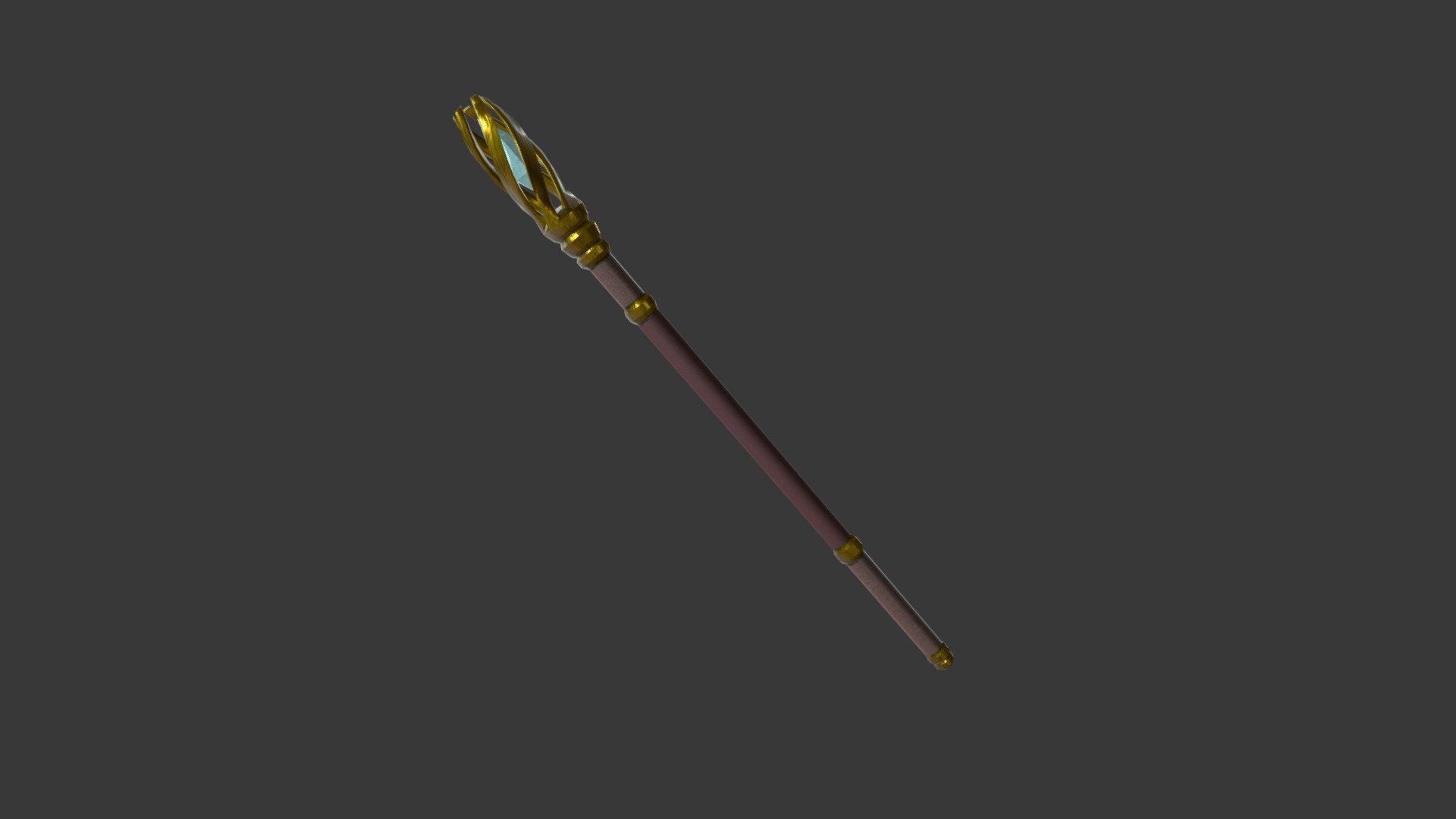 Staff - 3D model by rdcooley [9525e79] - Sketchfab