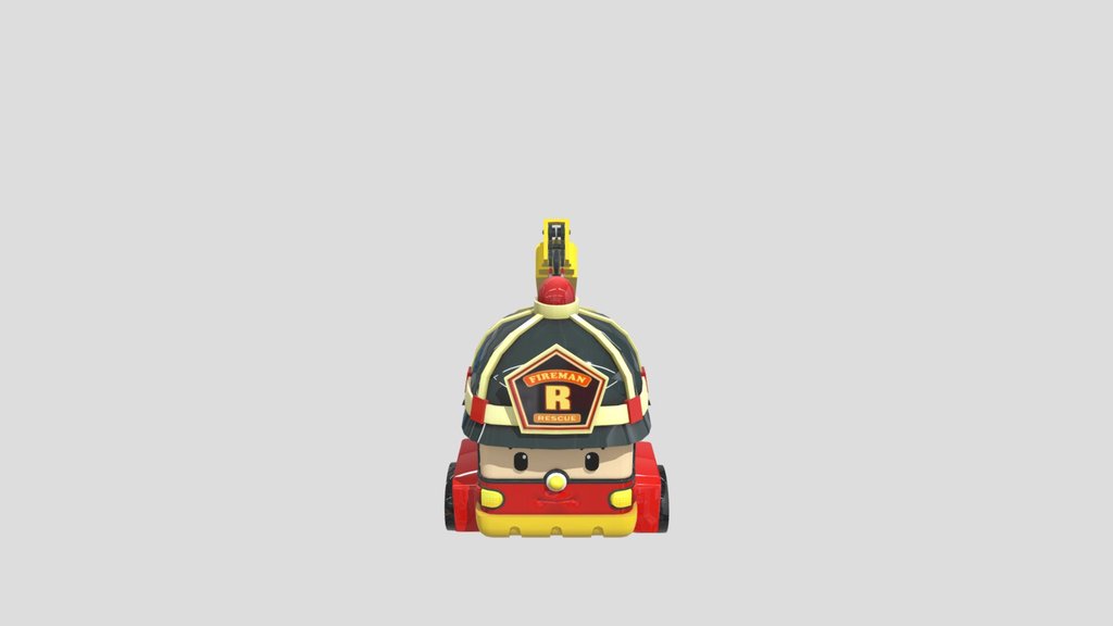 Robocar Poli - A 3D model collection by FRED (@trc13297) - Sketchfab