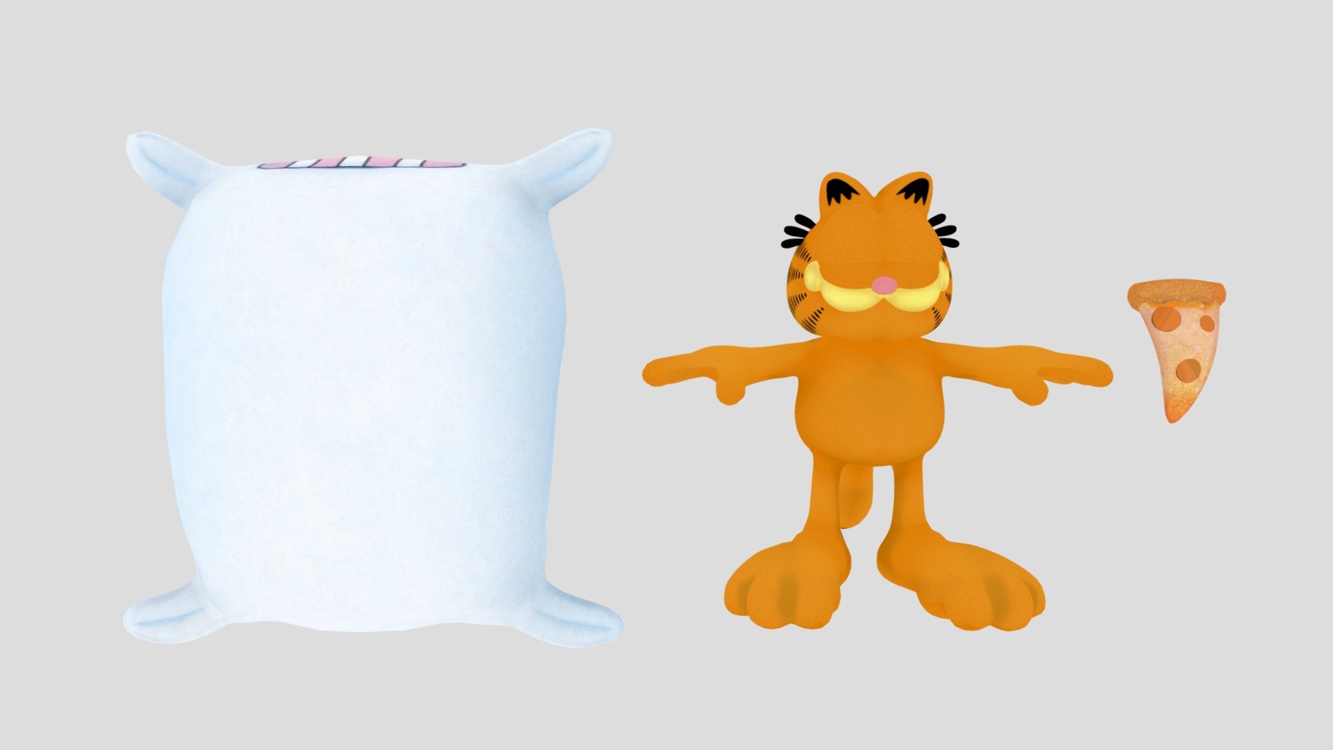 Nickelodeon Kart Racers 3 Garfield - 3D model by Sajin Mickey Firey fan ...