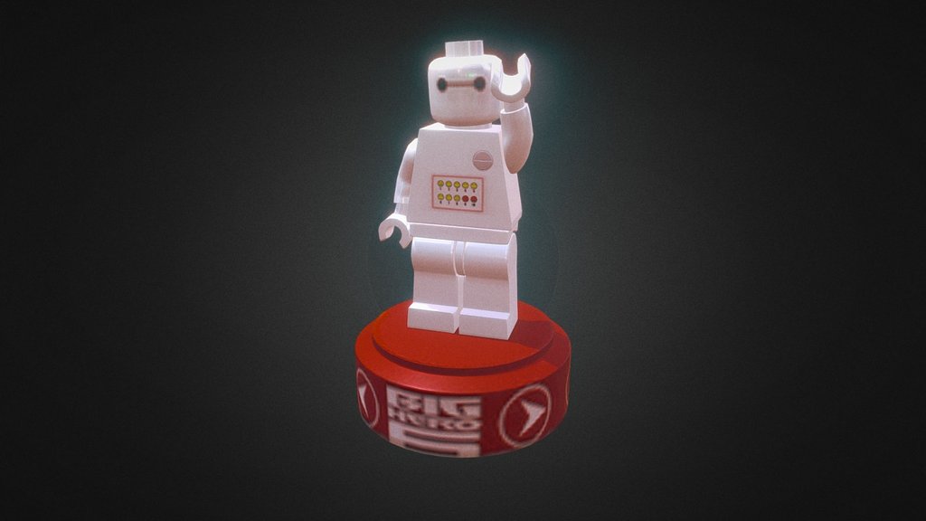 Lego Baymax - 3D model by BrotherLouie [952a101] - Sketchfab