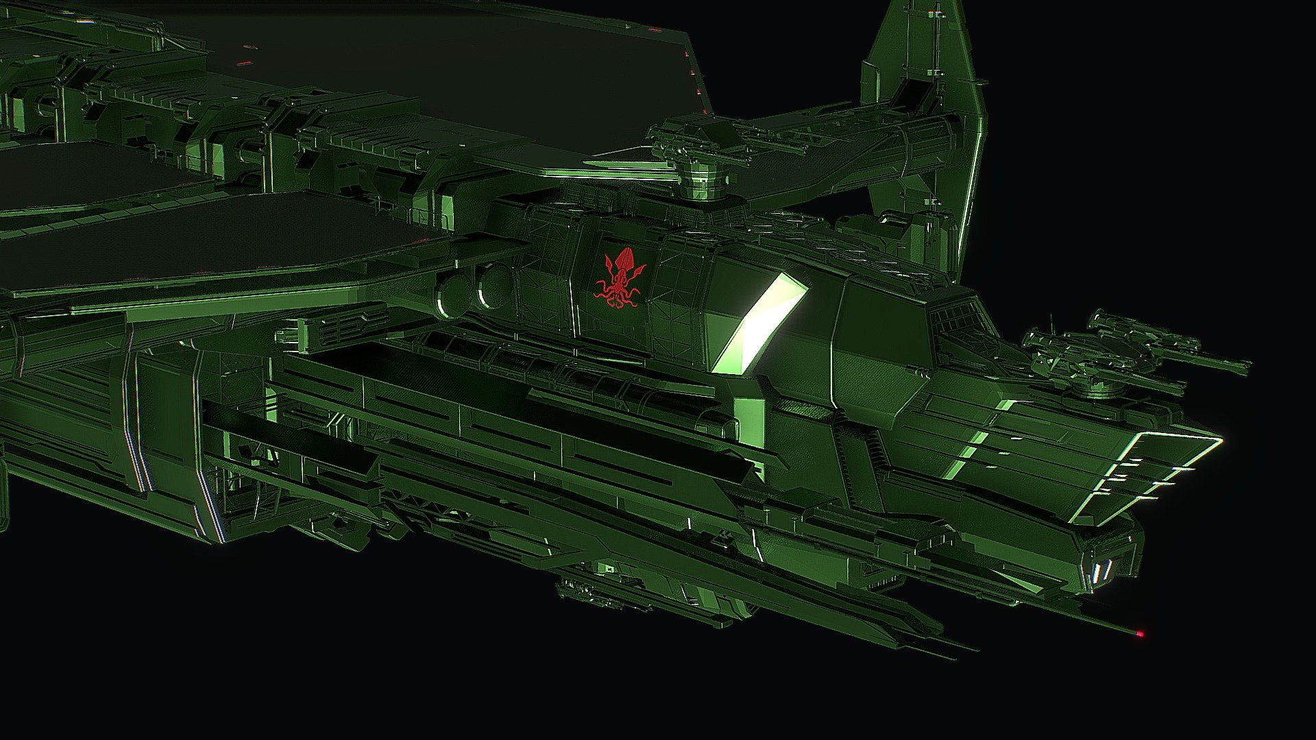 THE KRAKEN Emerald King Galaxy - 3D model by momsboxtv [952aaf6 ...