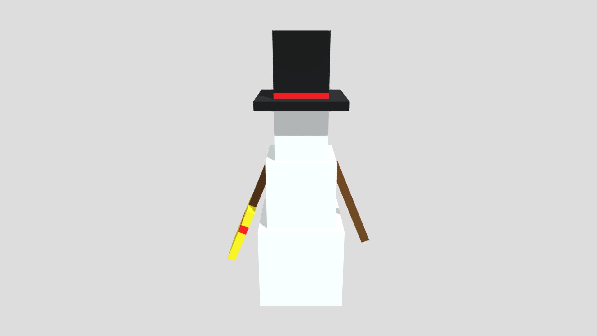 Snow Man (CUBE) - Download Free 3D model by Surge Was Boxed ...