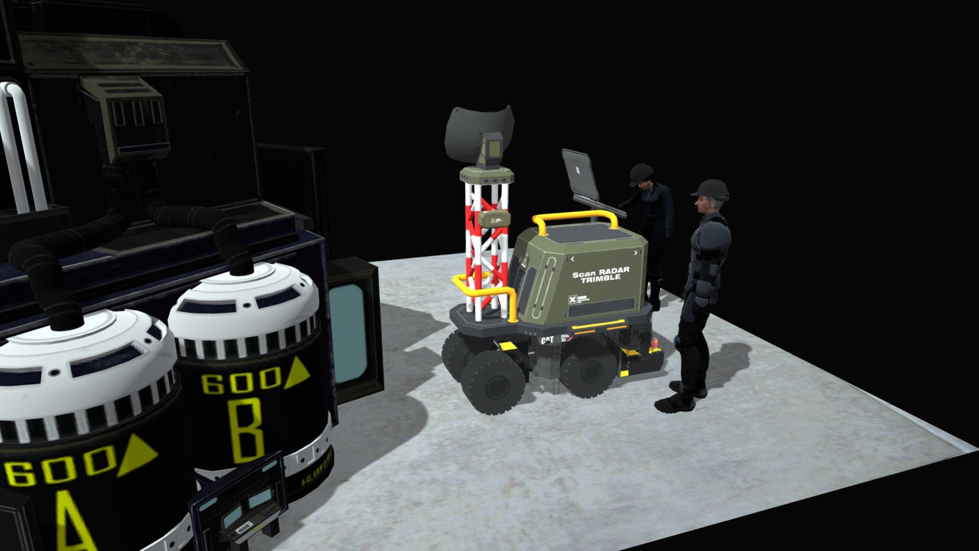 Ursula & Heinrich Team Scanning 2030 - Download Free 3D model by ...