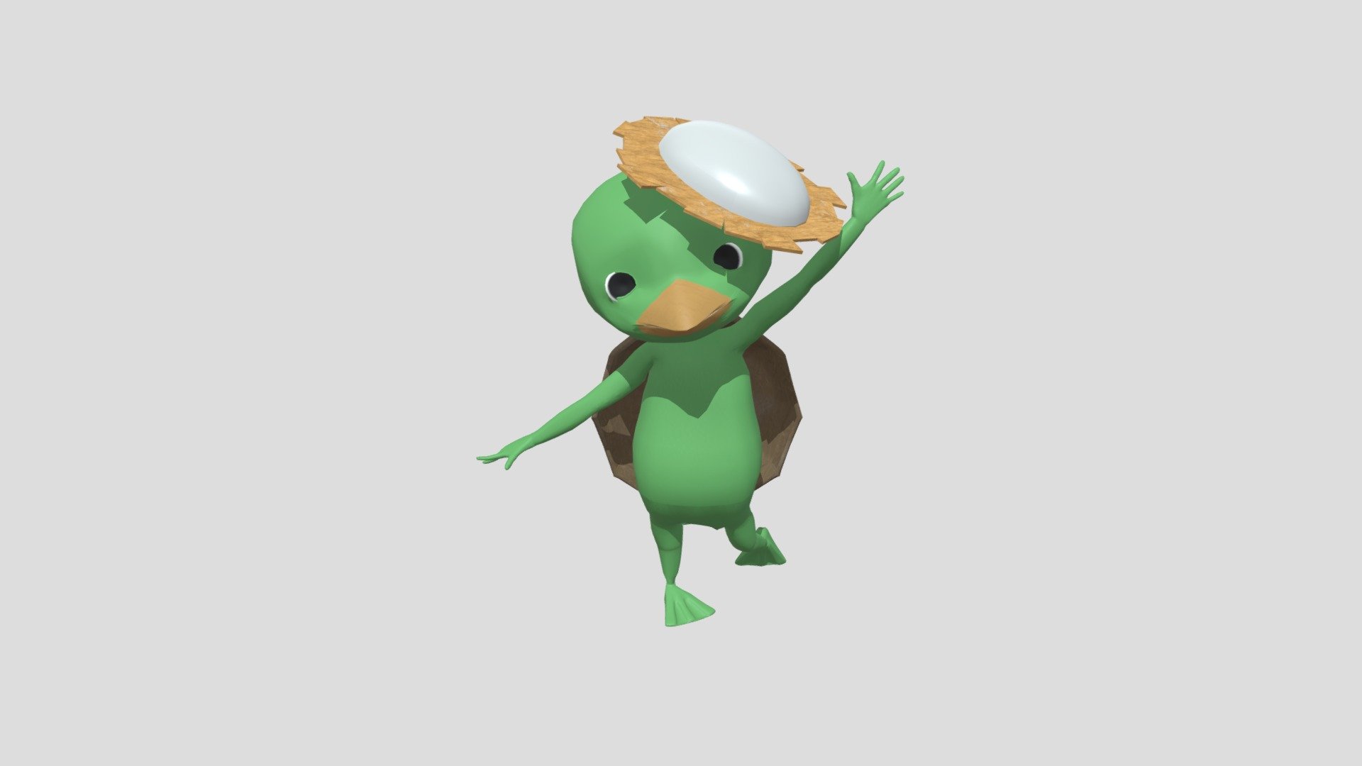 Alembic Kappa Pose - 3D model by Catherine Li (@catherinelirakusuma ...