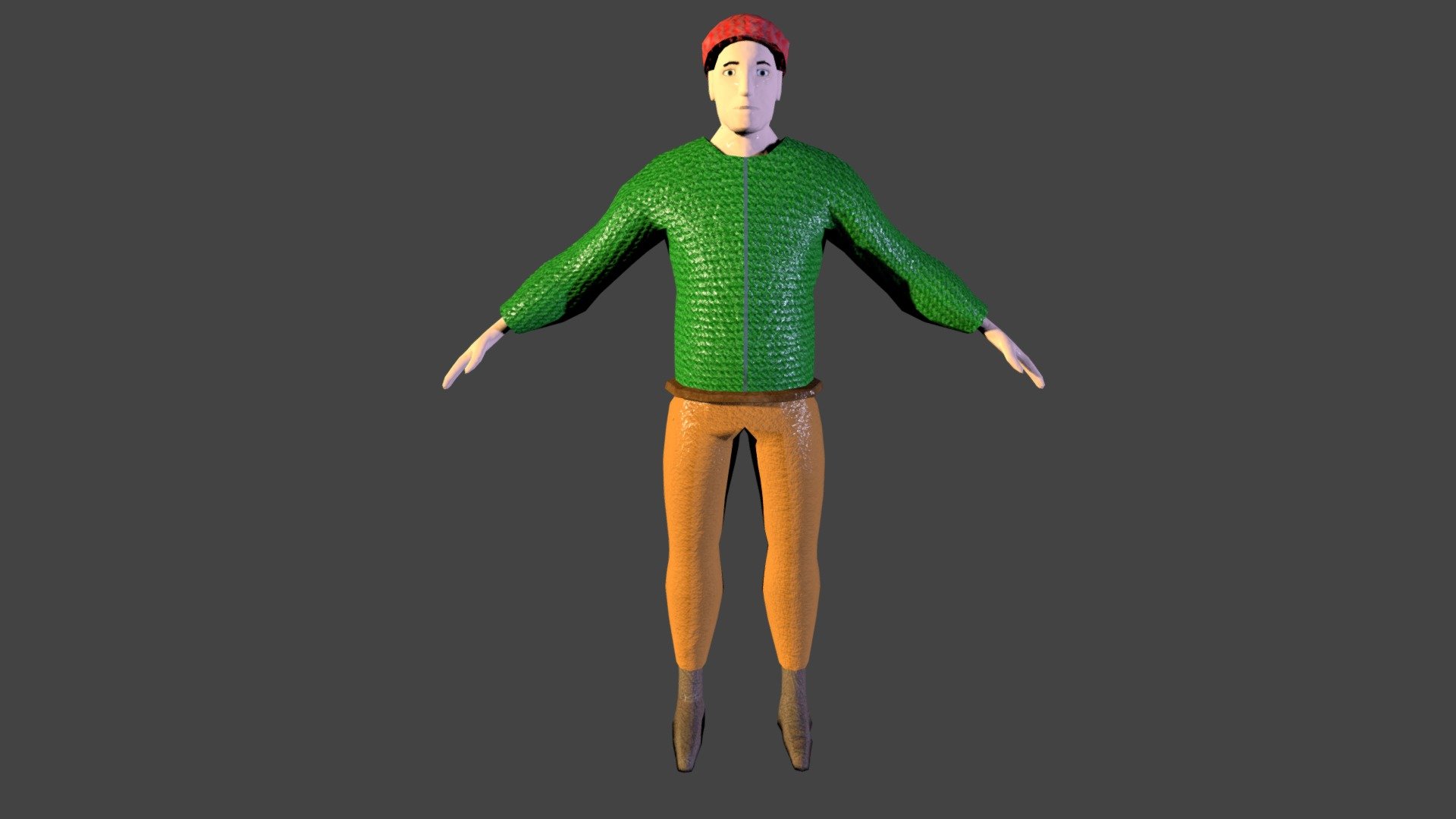 Merchant Character - 3D model by HappyAccidents [952f7c1] - Sketchfab