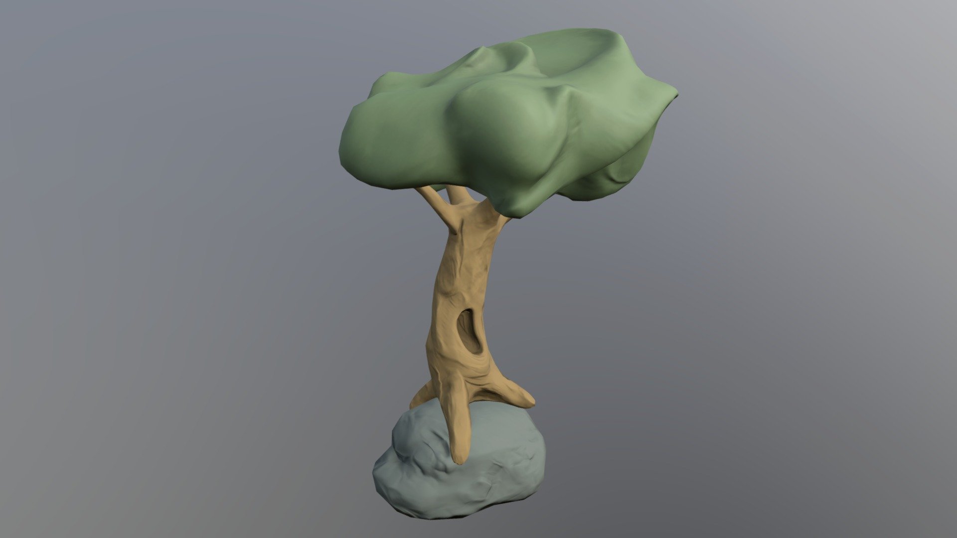 A Rock Tree - Download Free 3D model by nSone [952fe0c] - Sketchfab