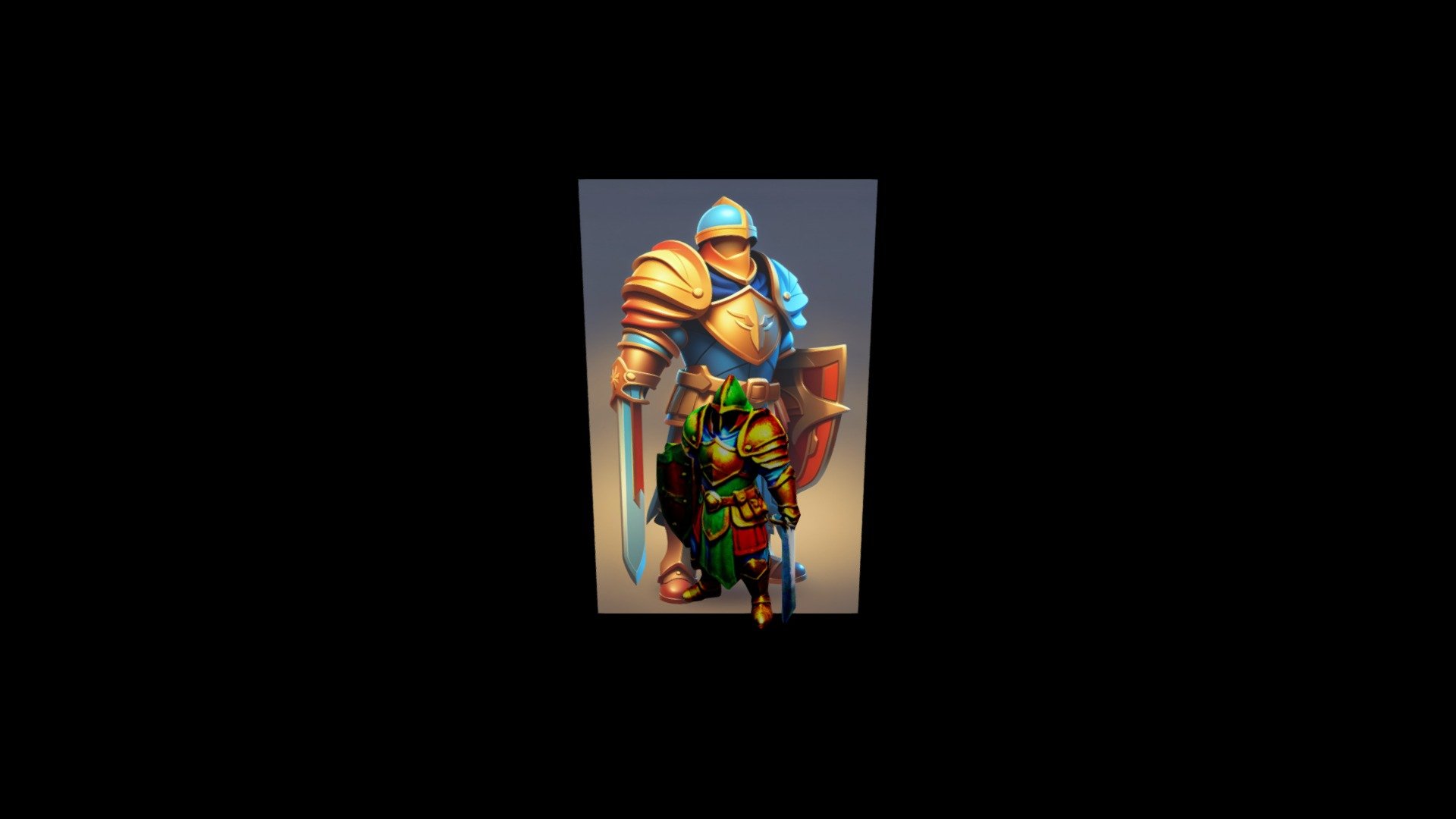 Title Knight in Armor The image shows a k - Download Free 3D model by ...