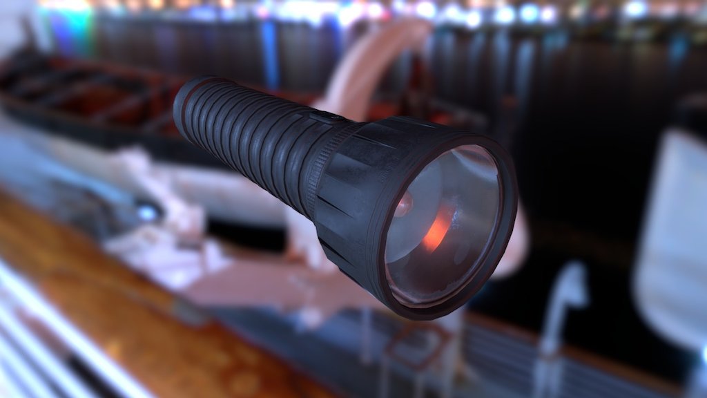 Flashlight - 3D model by Ivan Fernandez (@haxxerdmedia) [9531464 ...
