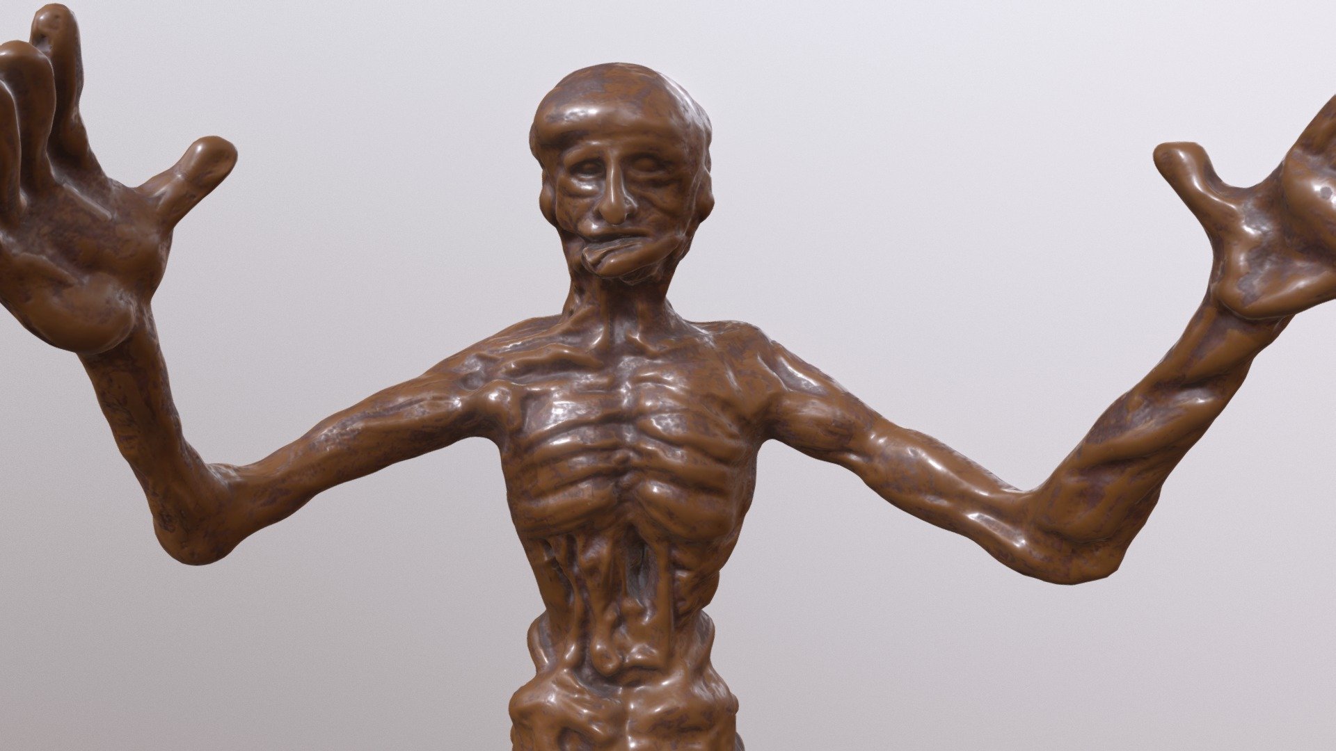Monster Grendel #SculptJanuary18 - 3D model by Mikey G (@mags) [9531ae4 ...