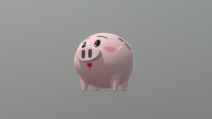 Money-jar 3D models - Sketchfab