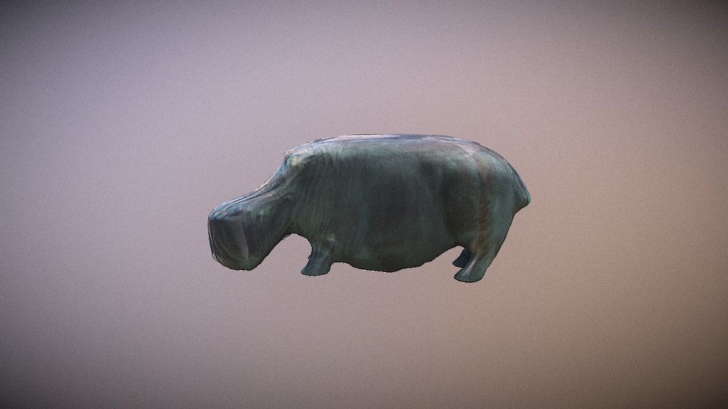 Hippo 2 - 3D model by Simone's 3D Tour Galleries (@theshredender.com ...