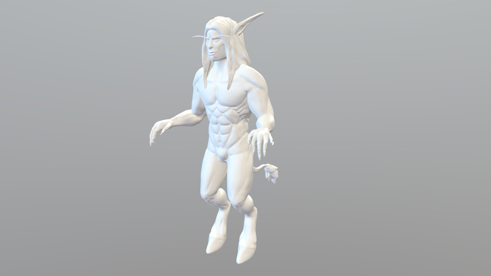 Portfolio 7 - Satyr Sculpt - 3D model by Screameh [9533623] - Sketchfab