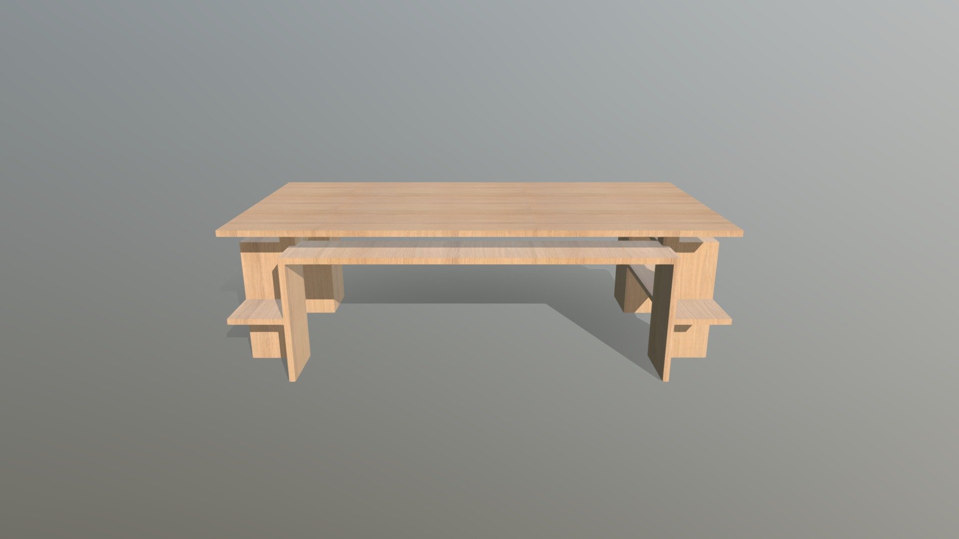 simple table 4 - 3D model by Jdbobyn [95340aa] - Sketchfab