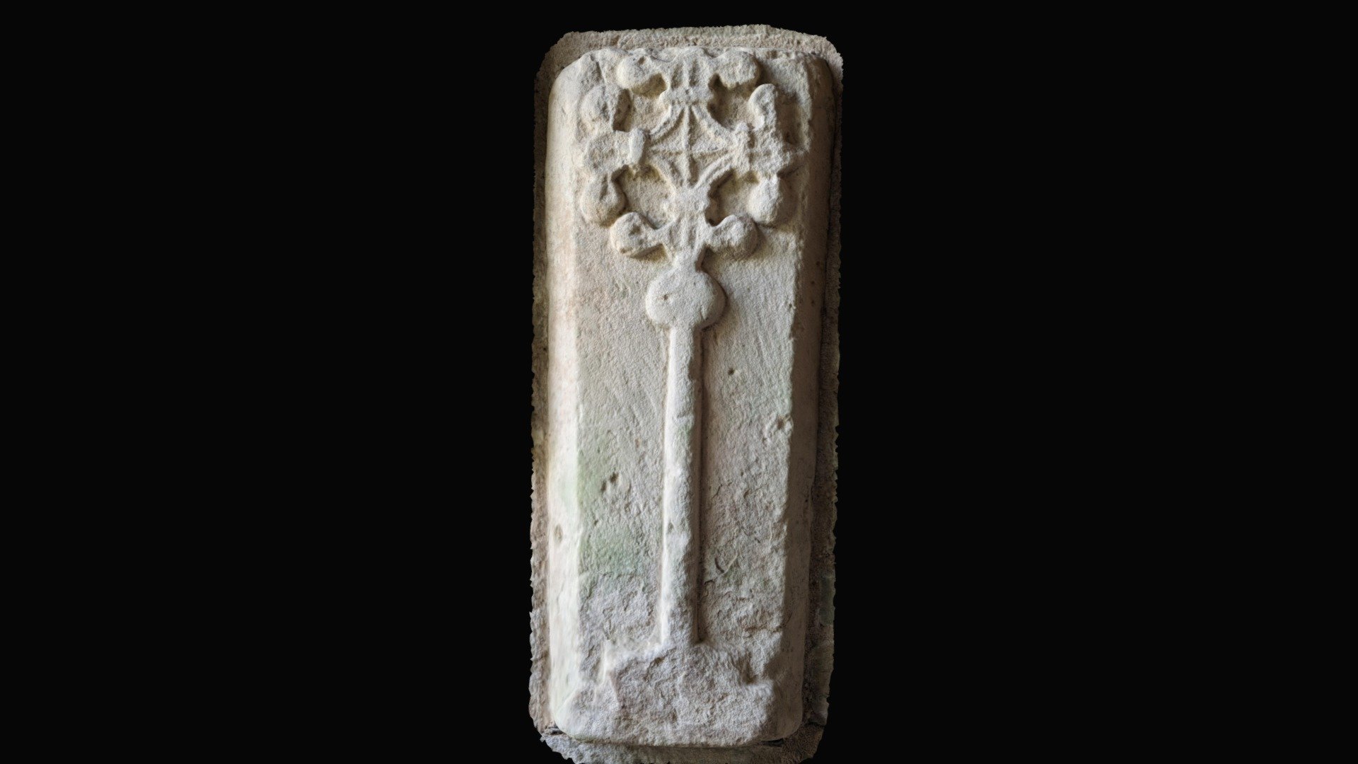 Goldborough, Yorkshire, calvary cross graveslab - 3D model by ...