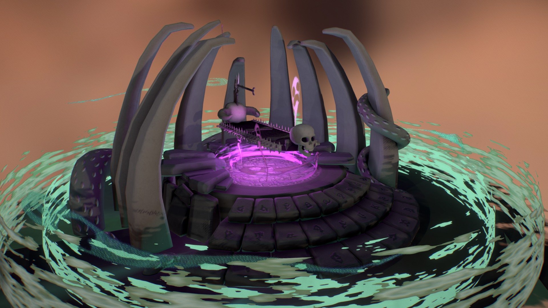 Death - Hoverboard - 3D model by Theodactyl [95341b7] - Sketchfab