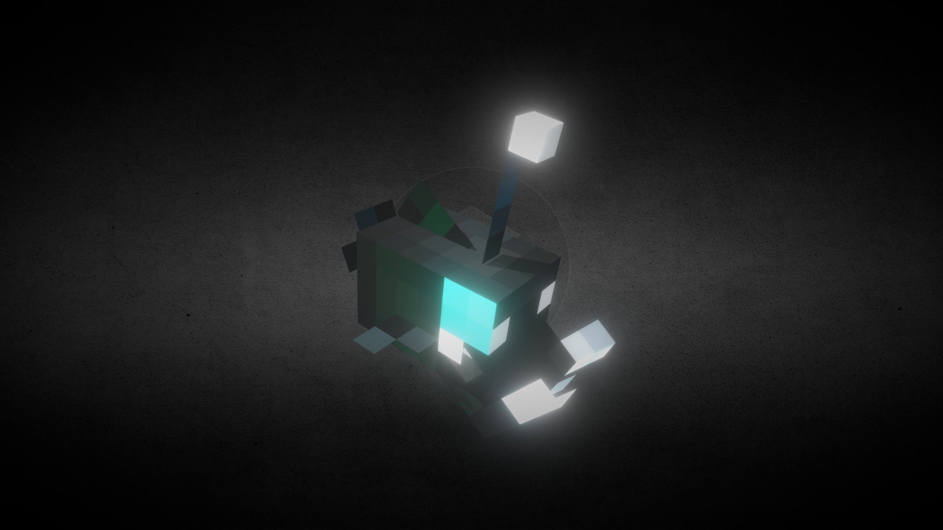 Minecraft Anglerfish Model - 3D model by cozmicarrow [95345fa] - Sketchfab
